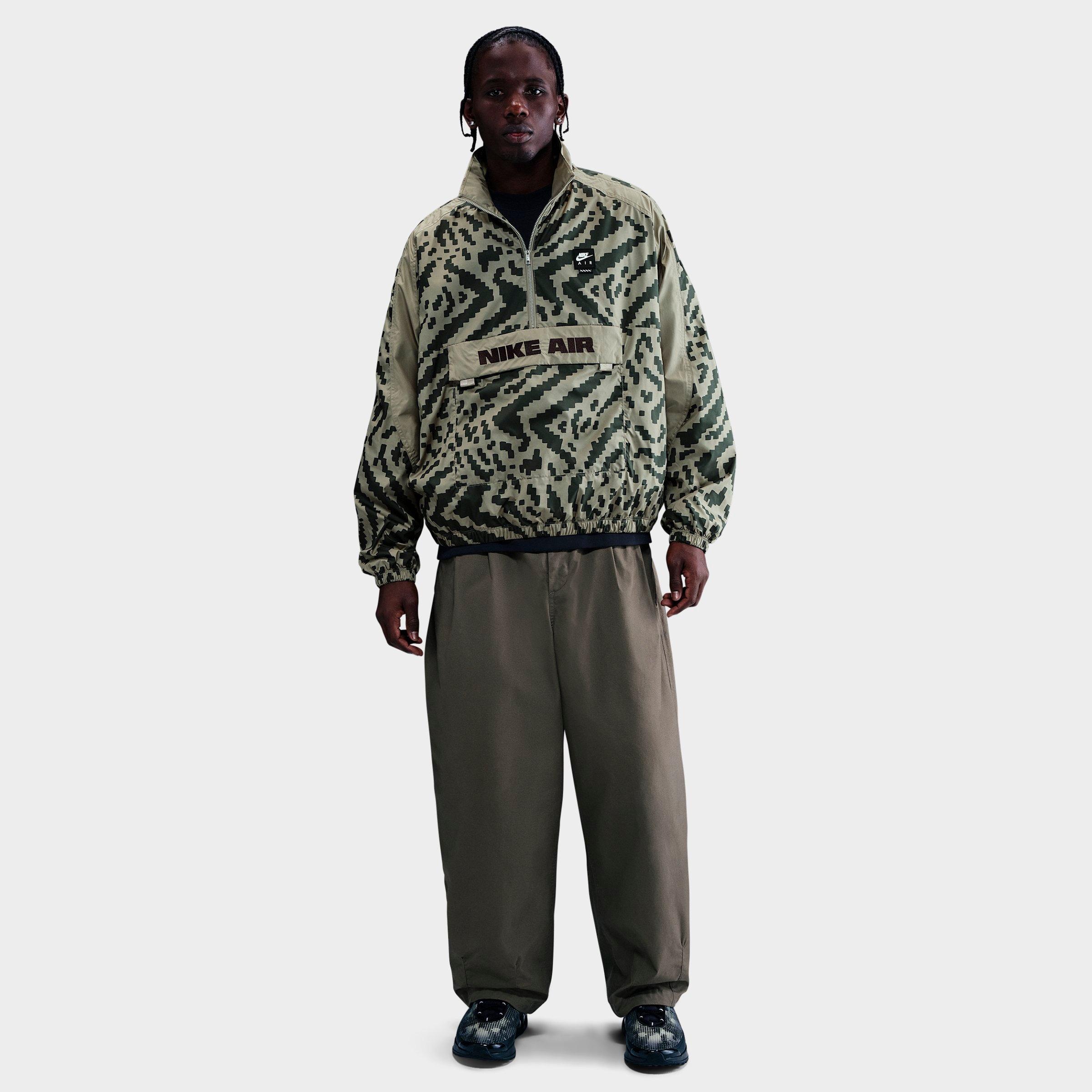 Click here for Nike Mens Air Oversized Half-Zip Woven Jacket in L... prices