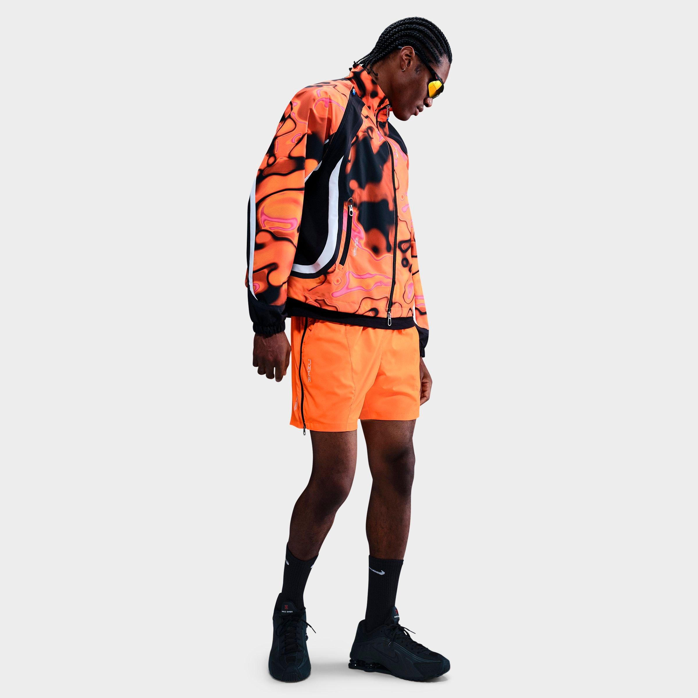 Click here for Nike Mens Project F. R.O. G. Shorts in Total Orang... prices