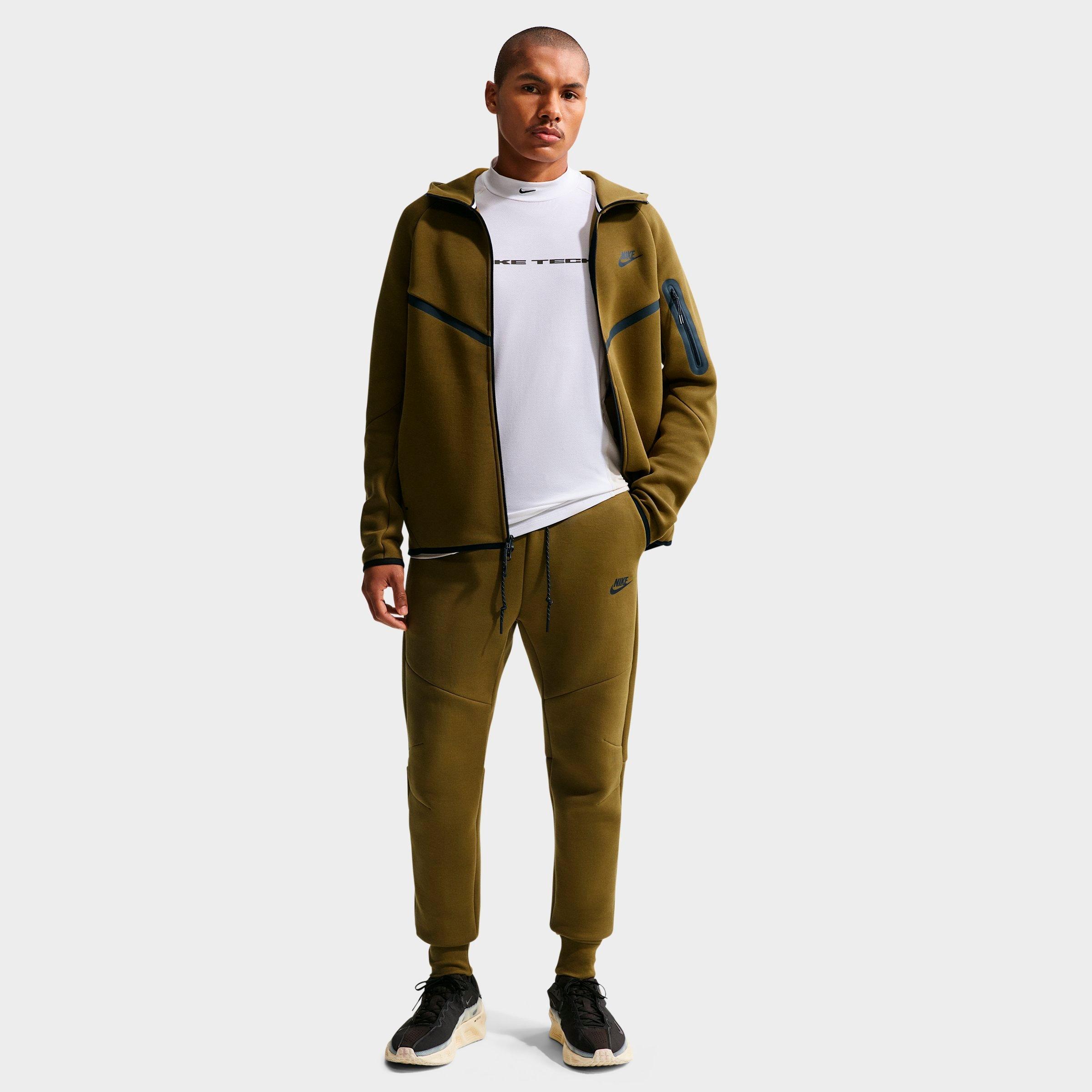 Click here for Nike Mens Tech Fleece Jogger Pants in Olive Flak/B... prices