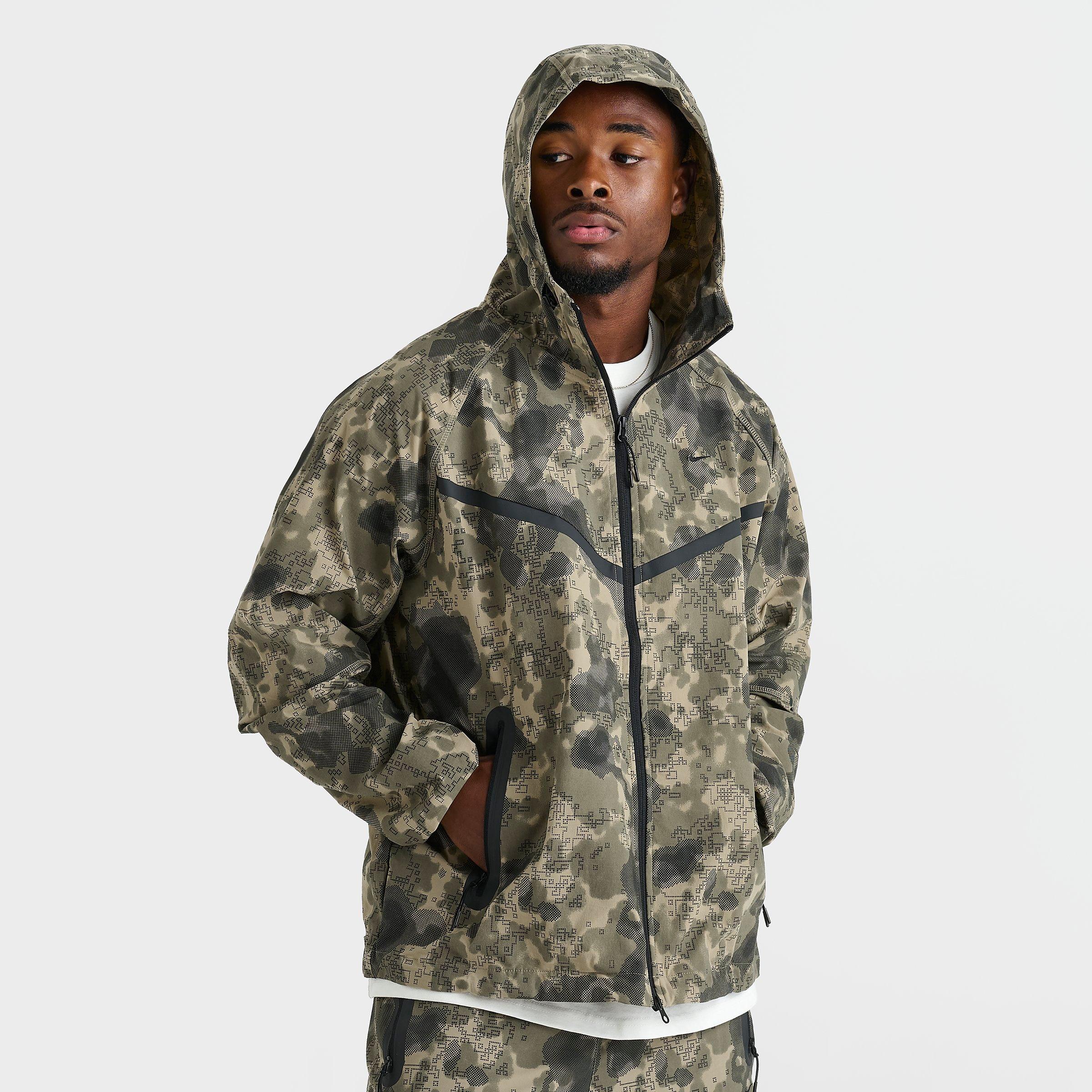Click here for Nike Mens Tech Dri-FIT Woven Camo Windrunner Overs... prices