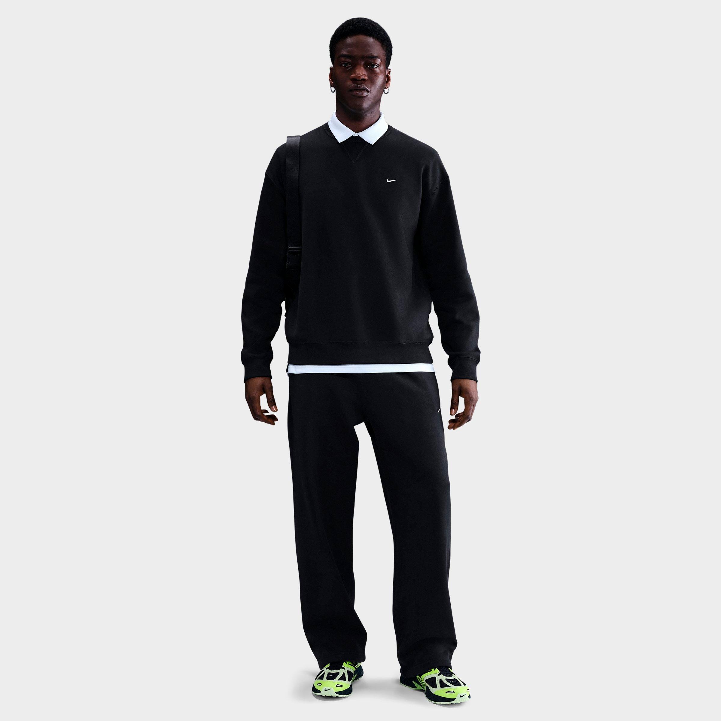 Click here for Nike Mens Solo Swoosh Fleece Crewneck Sweatshirt i... prices