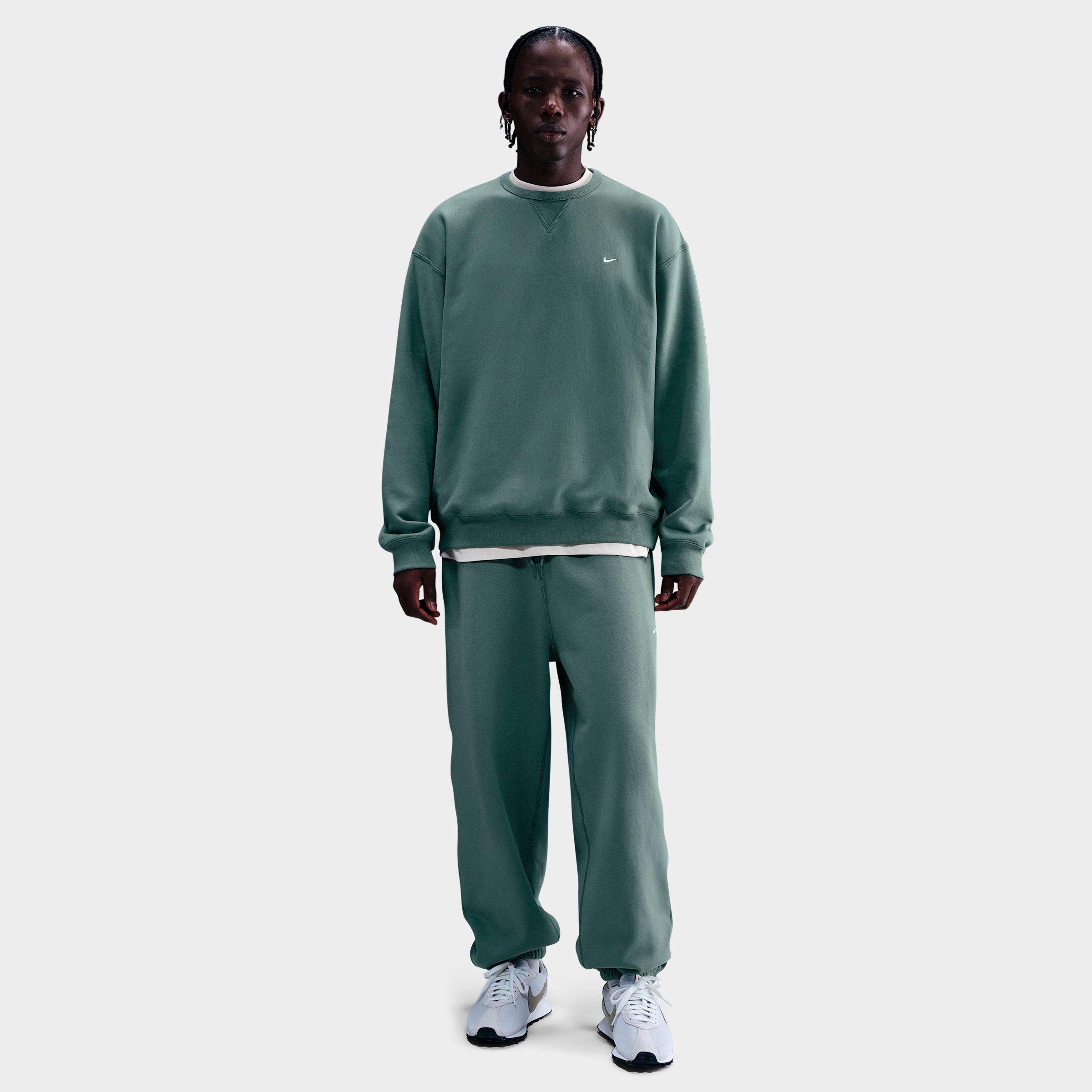 Click here for Nike Mens Solo Swoosh Fleece Crewneck Sweatshirt i... prices