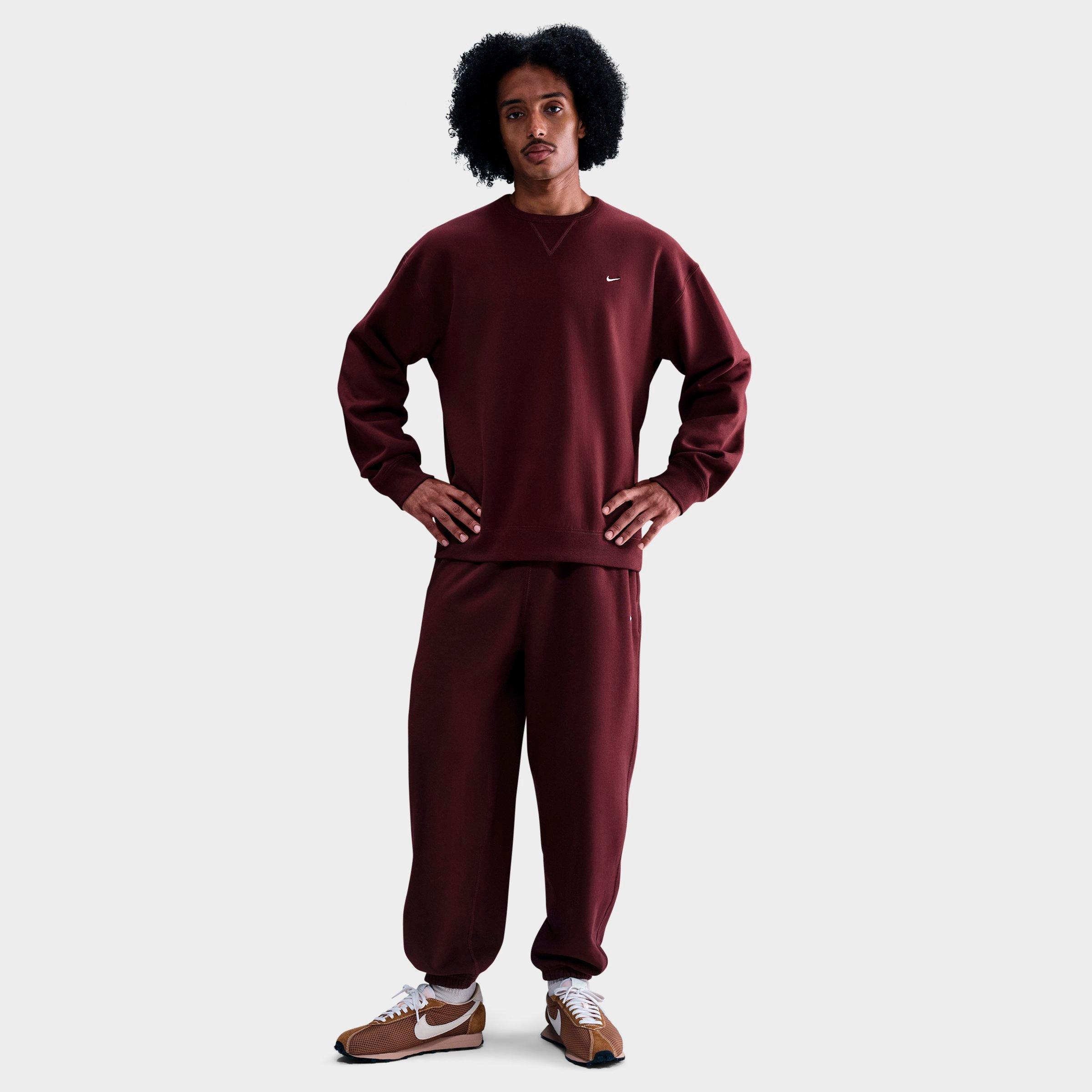 Click here for Nike Mens Solo Swoosh Fleece Crewneck Sweatshirt i... prices