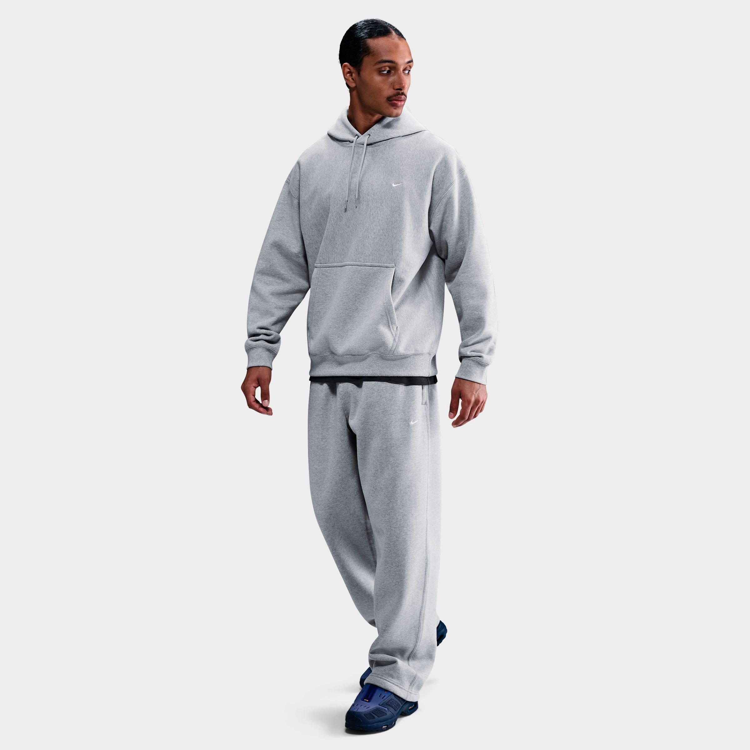 Click here for Nike Mens Solo Swoosh Fleece Sweatpants in Dark Gr... prices