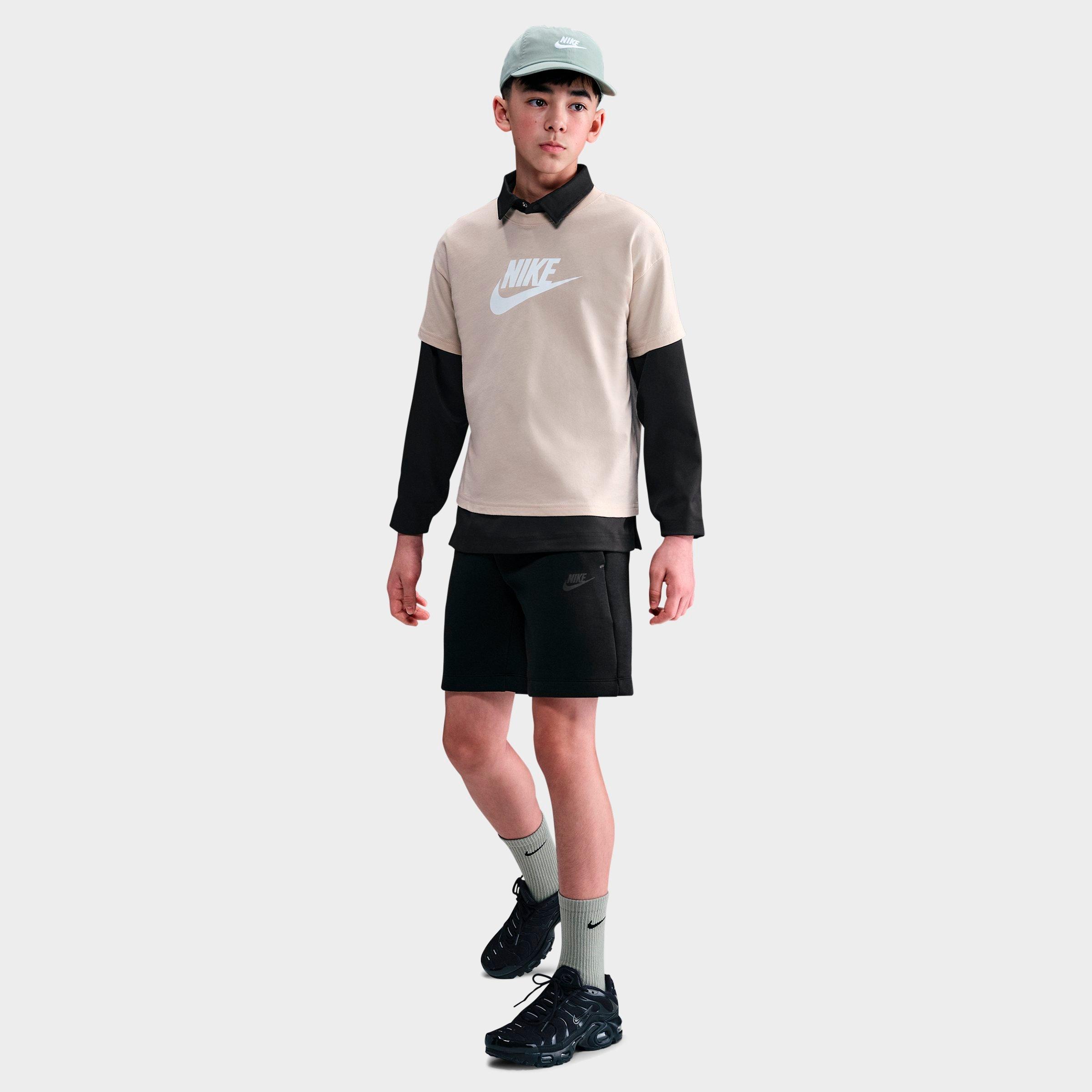 Click here for Nike Boys Big Kids Sportswear Tech Fleece Shorts i... prices