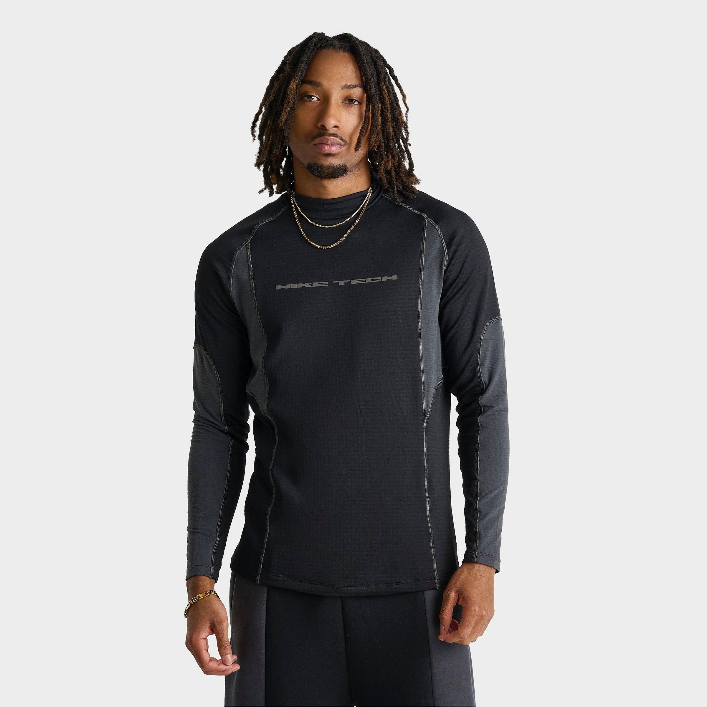 Click here for Nike Mens Tech Base Layer Long-Sleeve Top in Black... prices