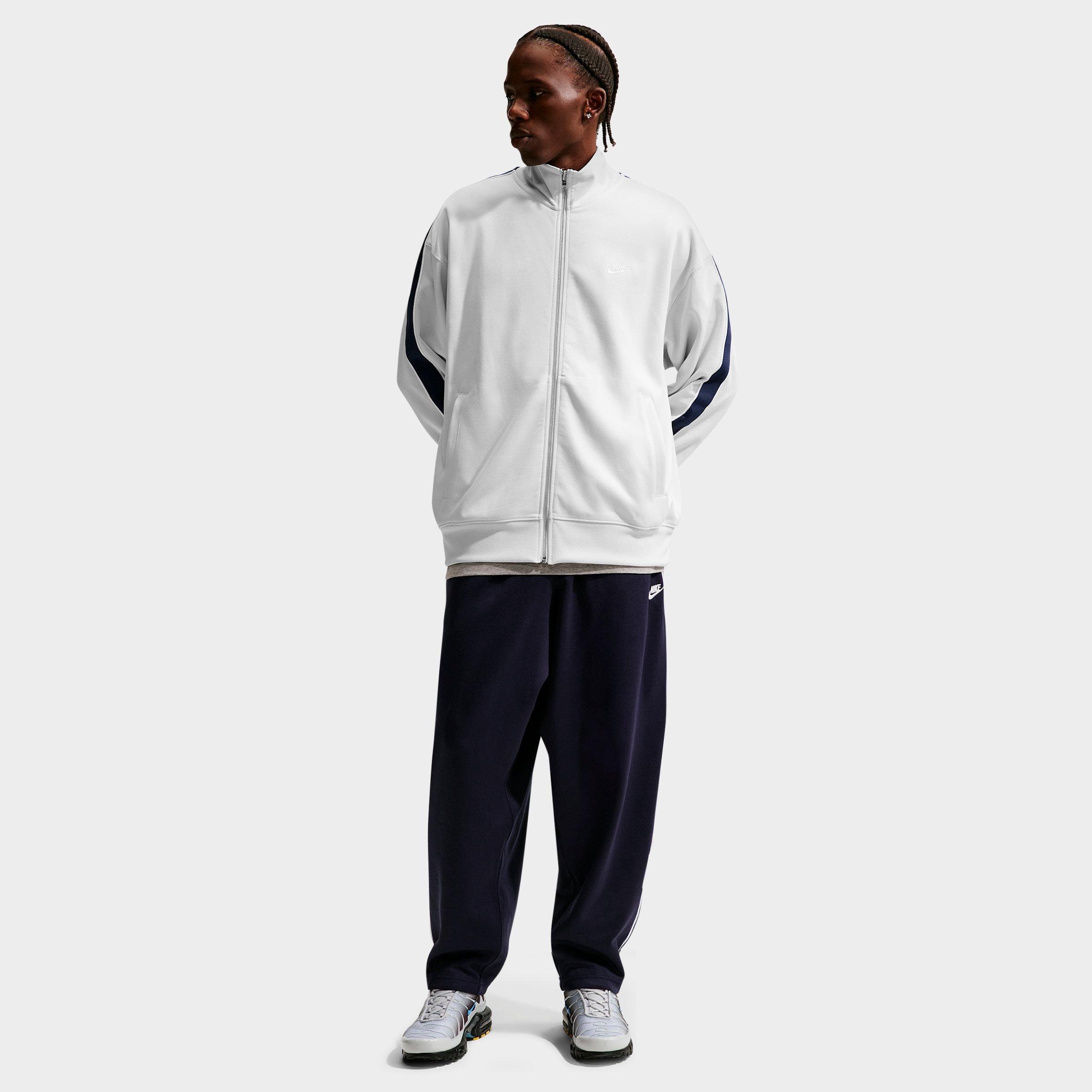 Click here for Nike Mens Sportswear Club Oversized Knit Track Jac... prices
