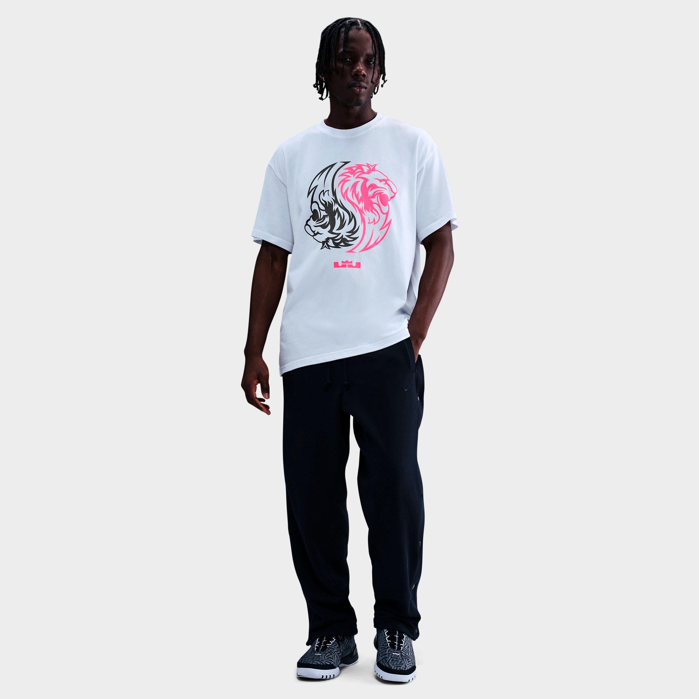 Click here for Nike Mens LeBron Lion Logo T-Shirt in White Size:... prices