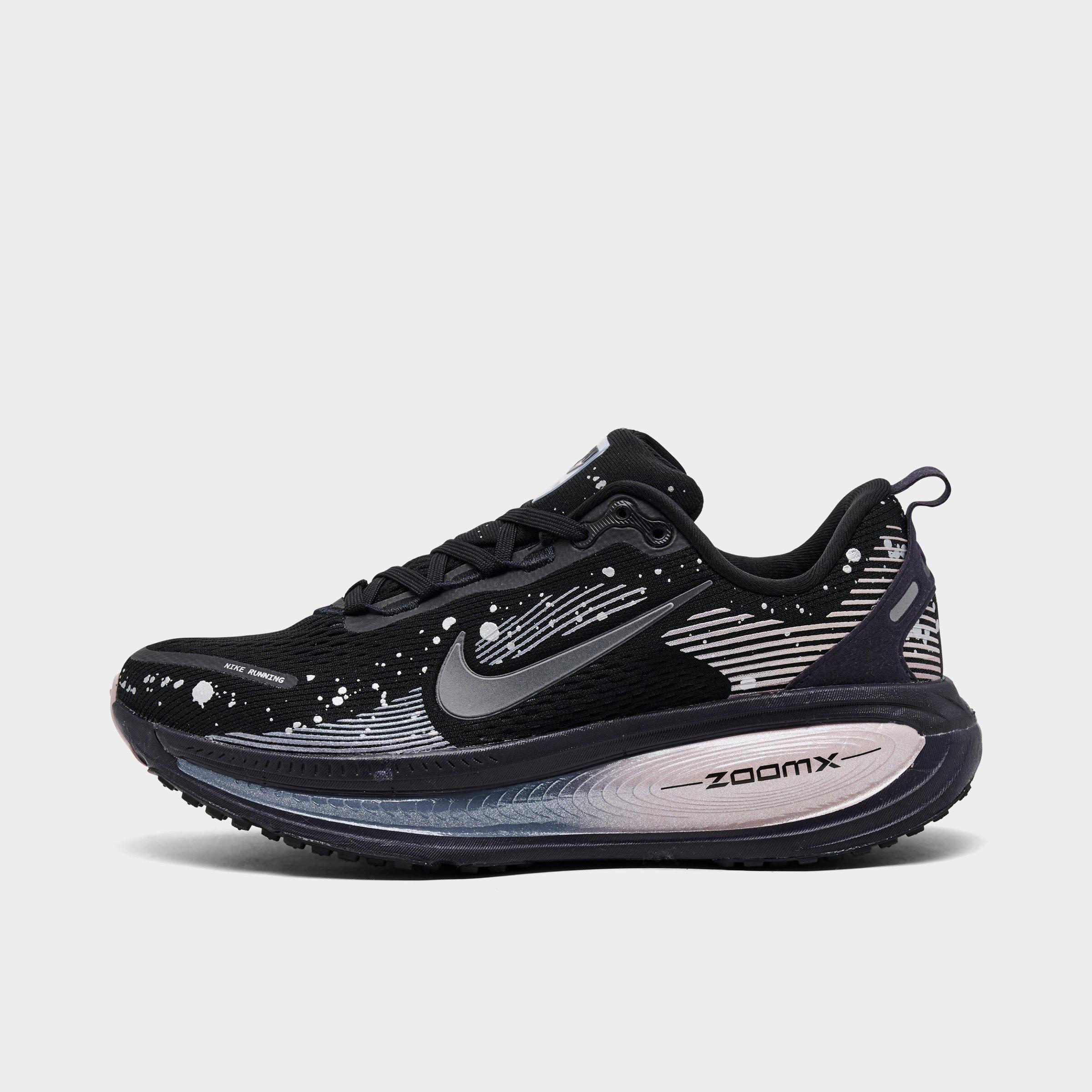 Click here for Nike Womens Vomero 18 Running Shoes in Black/Metal... prices