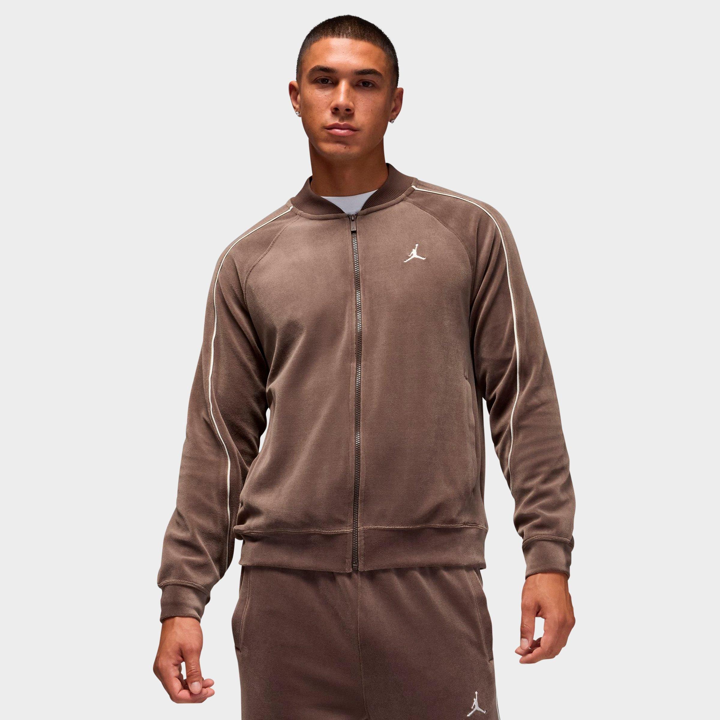 Click here for Jordan Mens Brooklyn Velour Track Jacket in Baroqu... prices