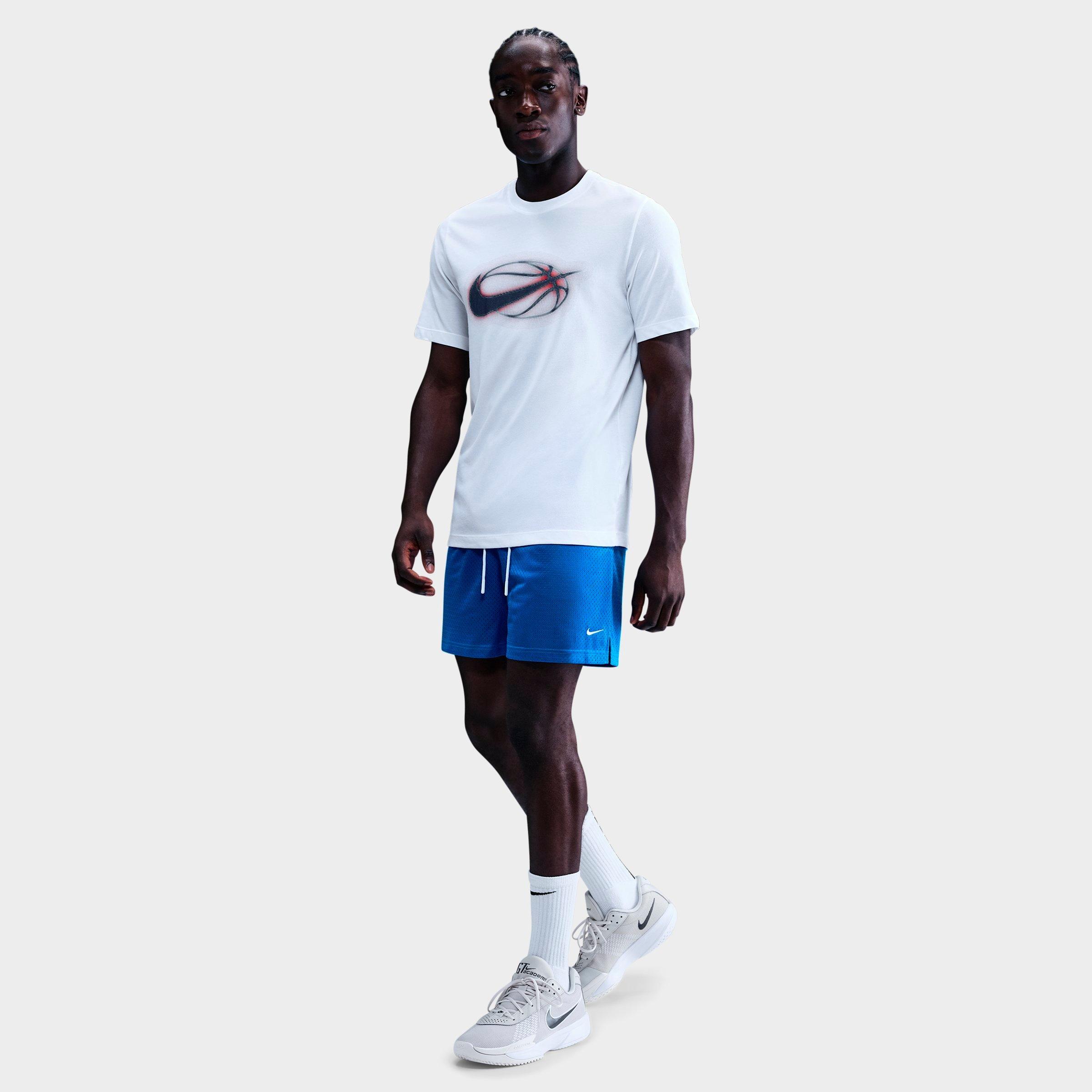 Click here for Nike Mens Dri-FIT 5 Mesh Basketball Shorts in Ligh... prices