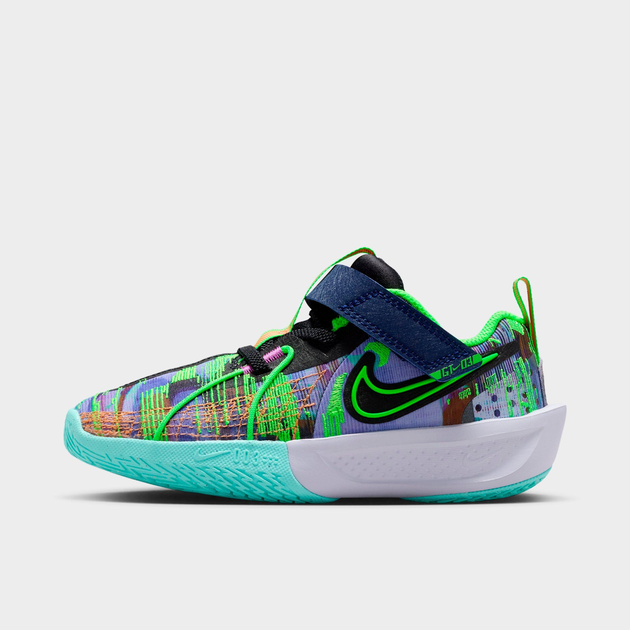 Click here for Nike Big Kids G. T. Cut 3 Basketball Shoes in Blue... prices