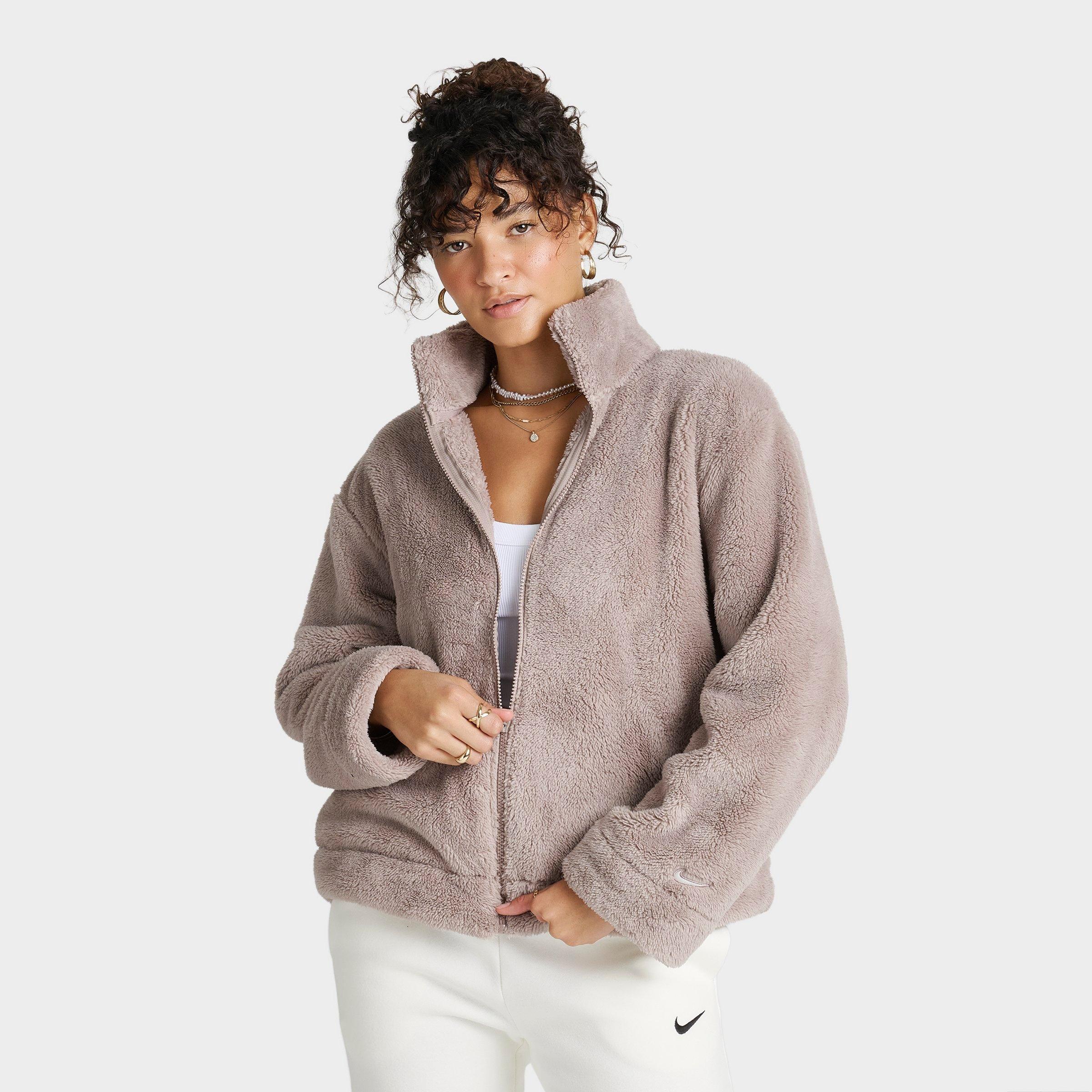 Click here for Nike Womens Essential Sherpa High-Pile Fleece Jack... prices