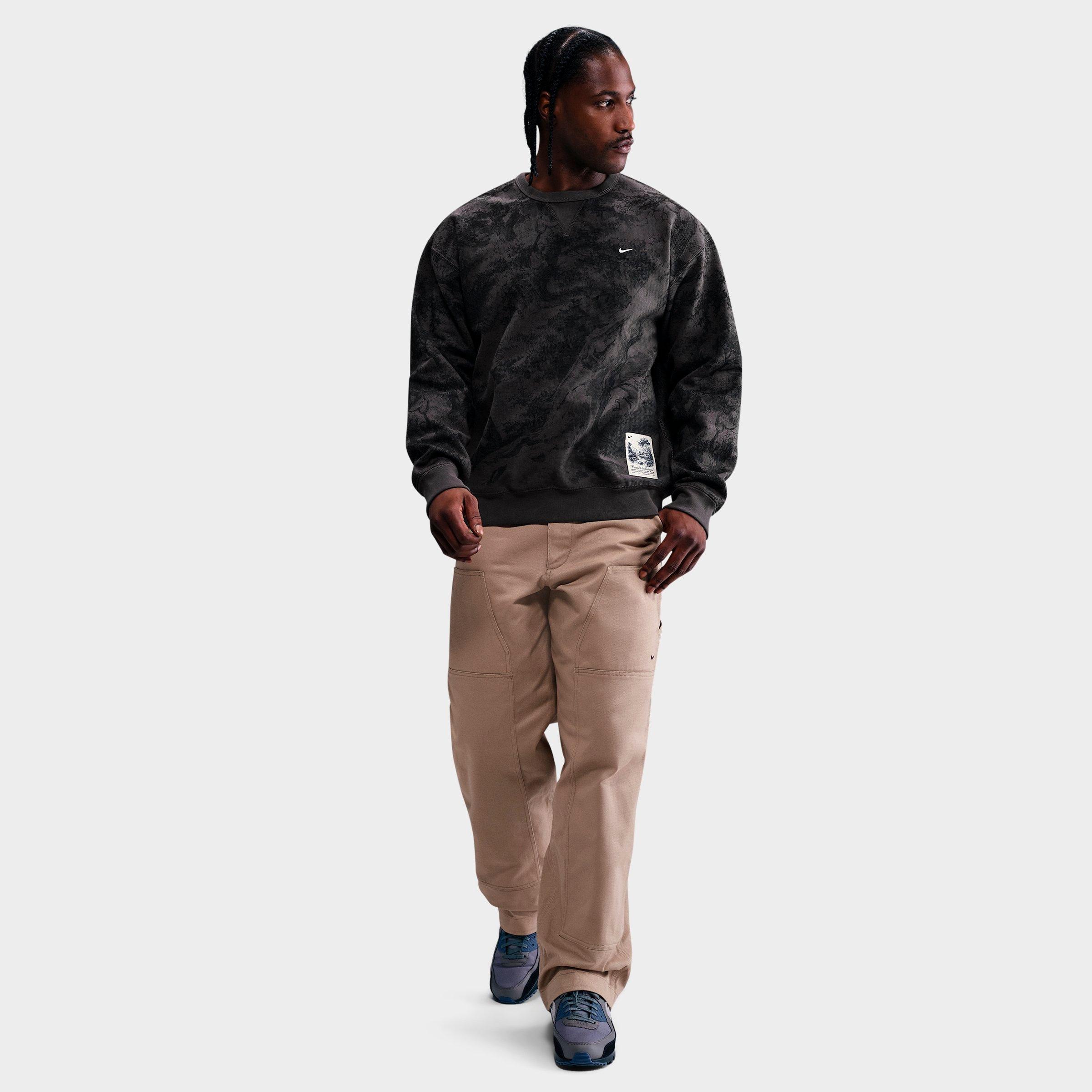 Click here for Nike Mens Solo Swoosh Fleece Crewneck Sweatshirt i... prices