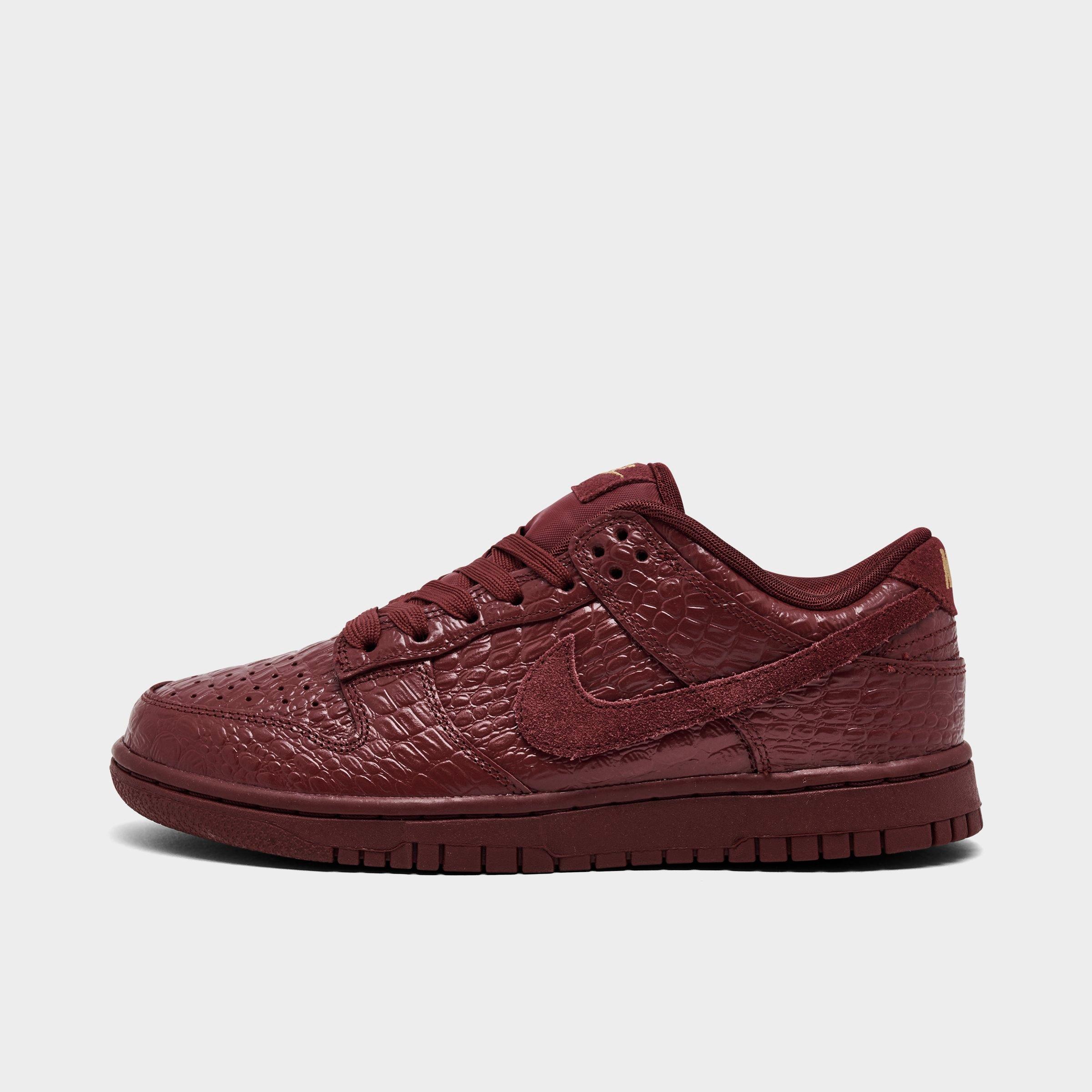 Click here for Nike Womens Dunk Low Casual Shoes in Team Red/Team... prices