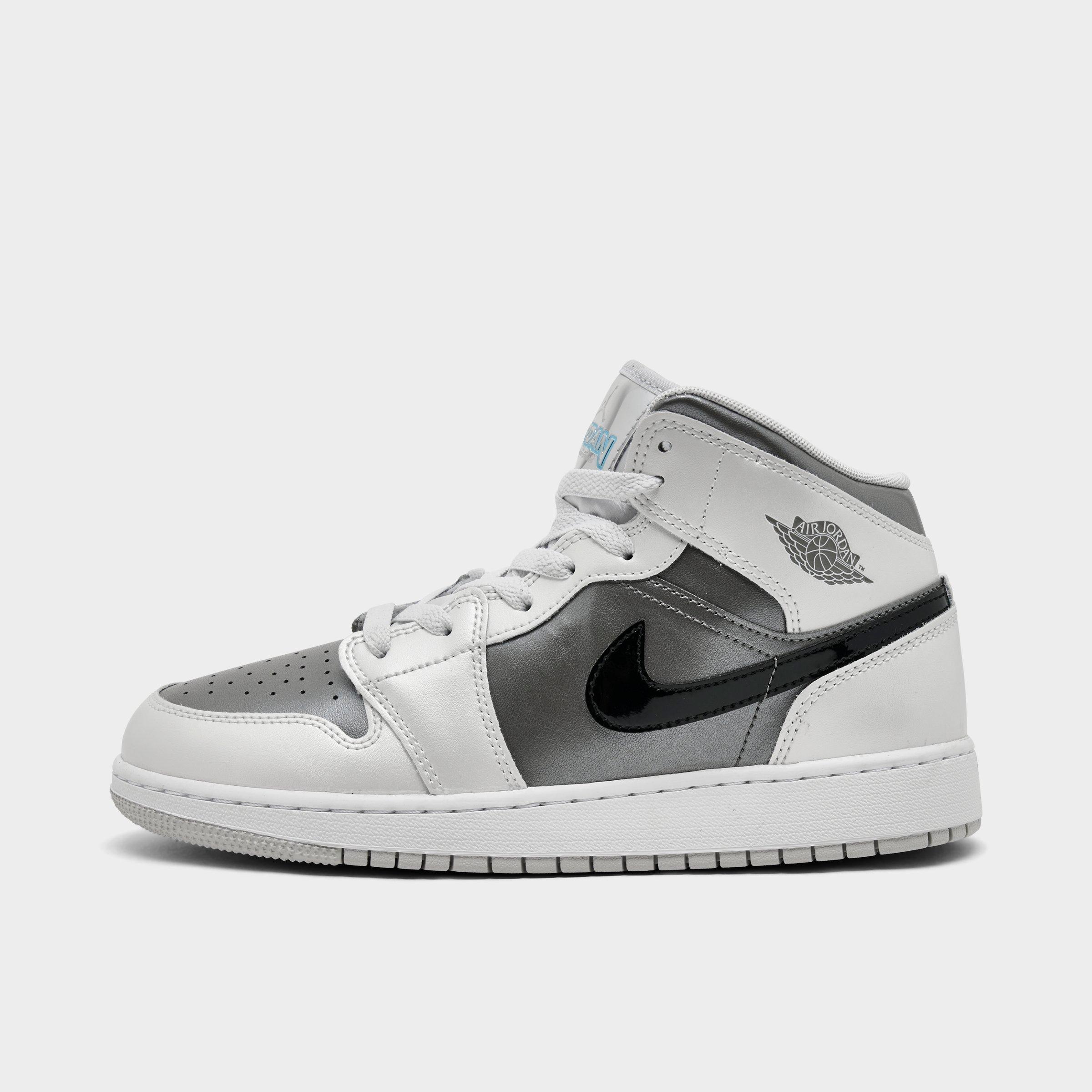 Click here for Jordan Big Kids Air 1 Mid SE Casual Shoes in Photo... prices