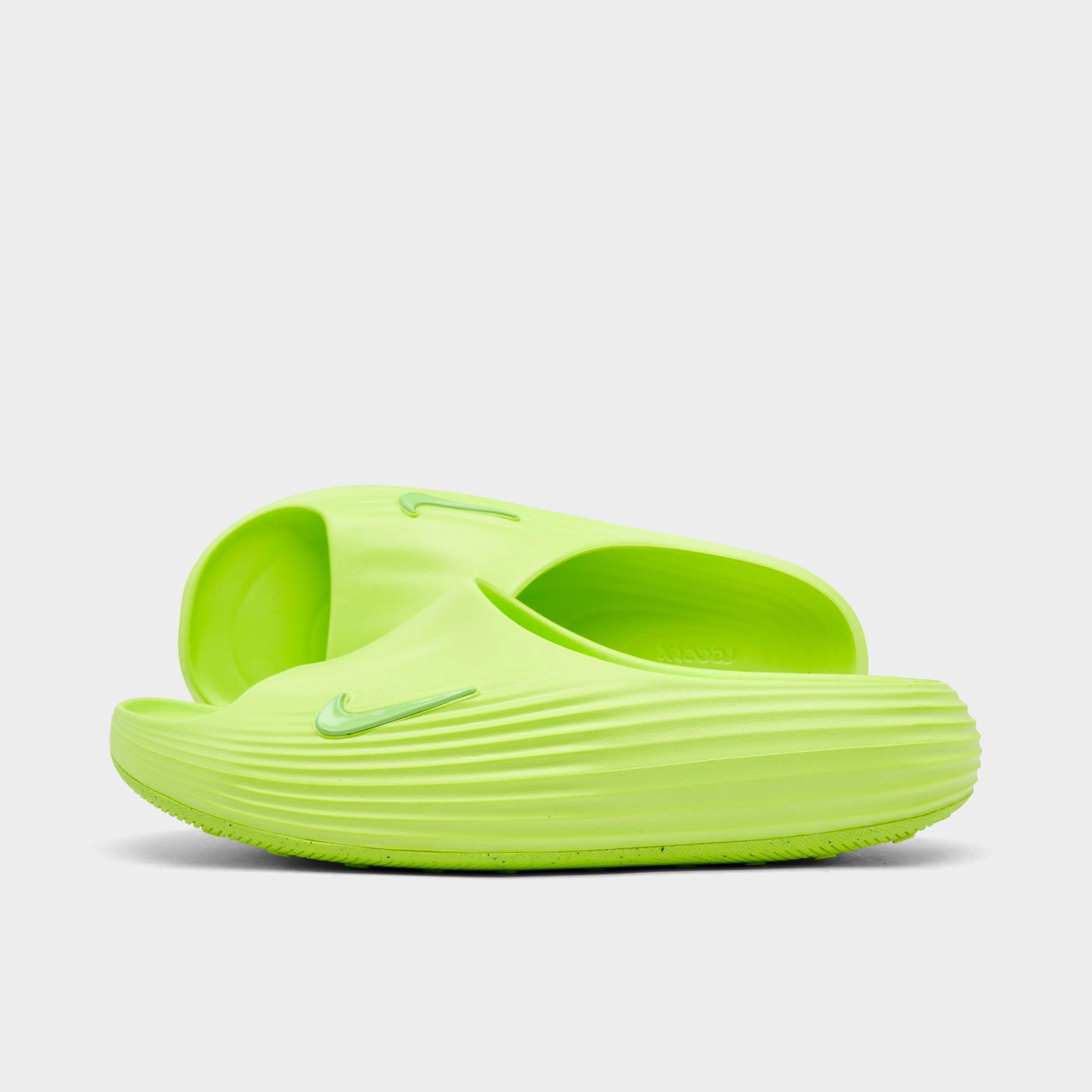 Click here for Nike Mens ReactX Rejuven8 Slide Sandals in Volt Ic... prices