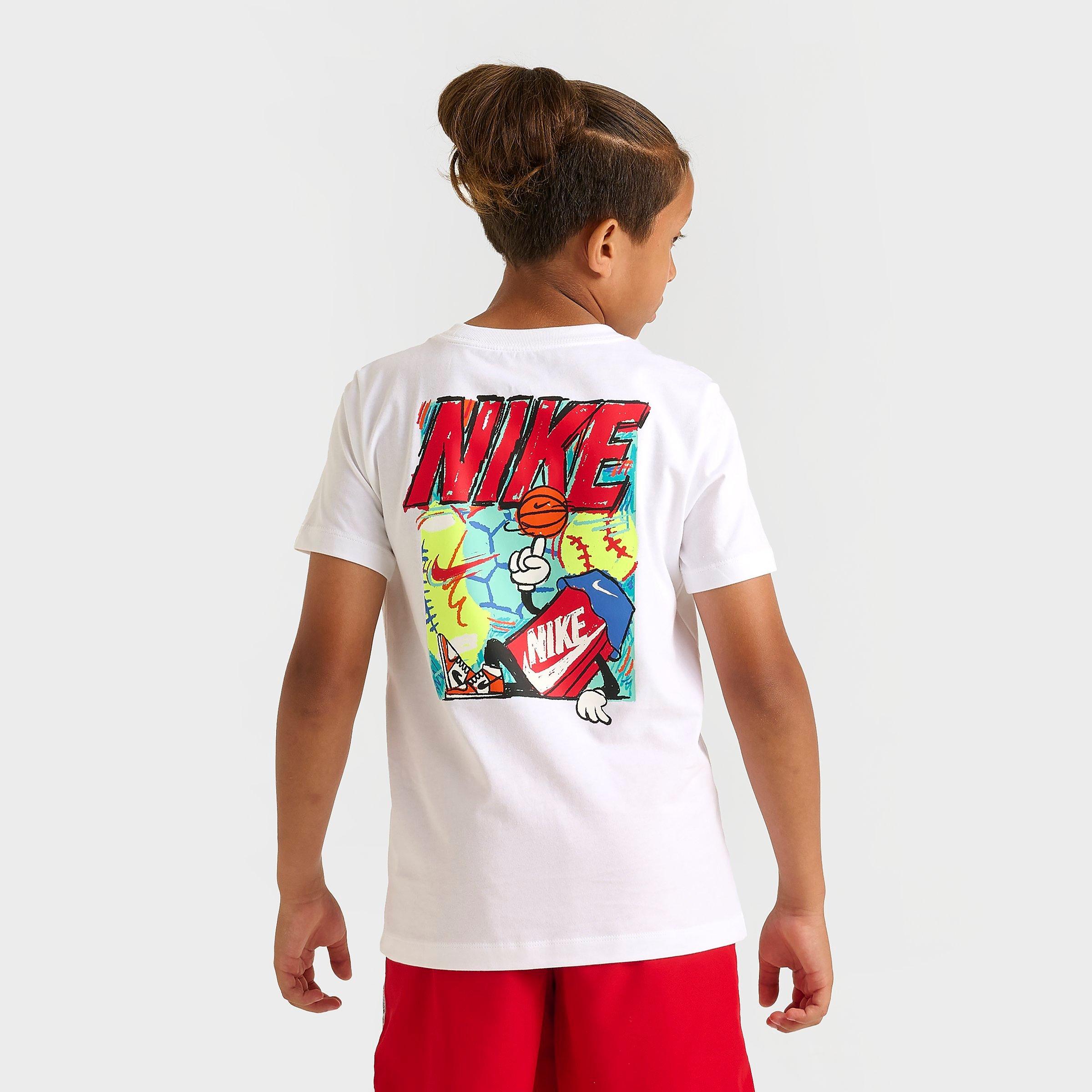Click here for Nike Sportswear Big Boys Cotton Logo Graphic T-Shi... prices