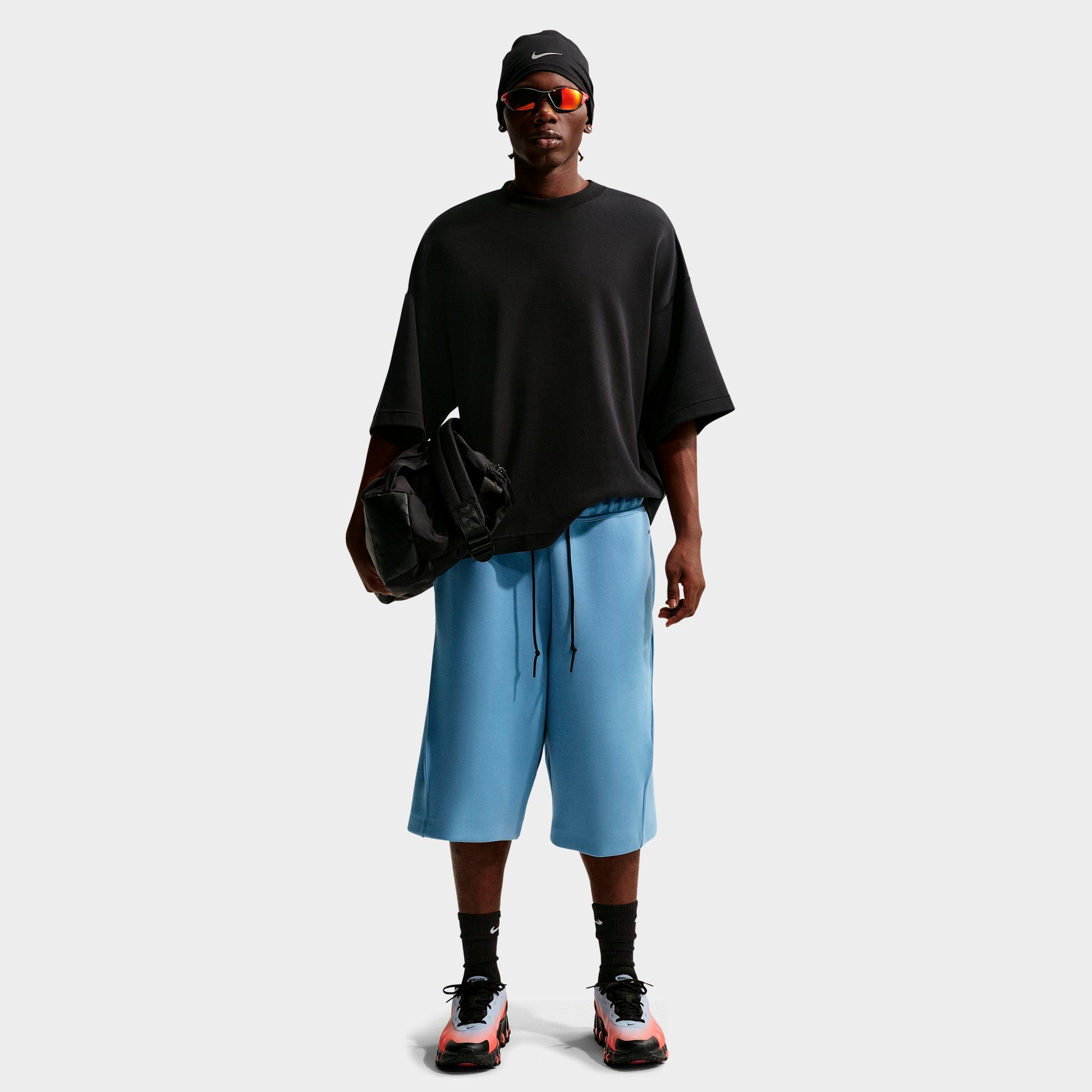 Click here for Nike Mens Sportswear Tech Fleece Oversized Fit Sho... prices