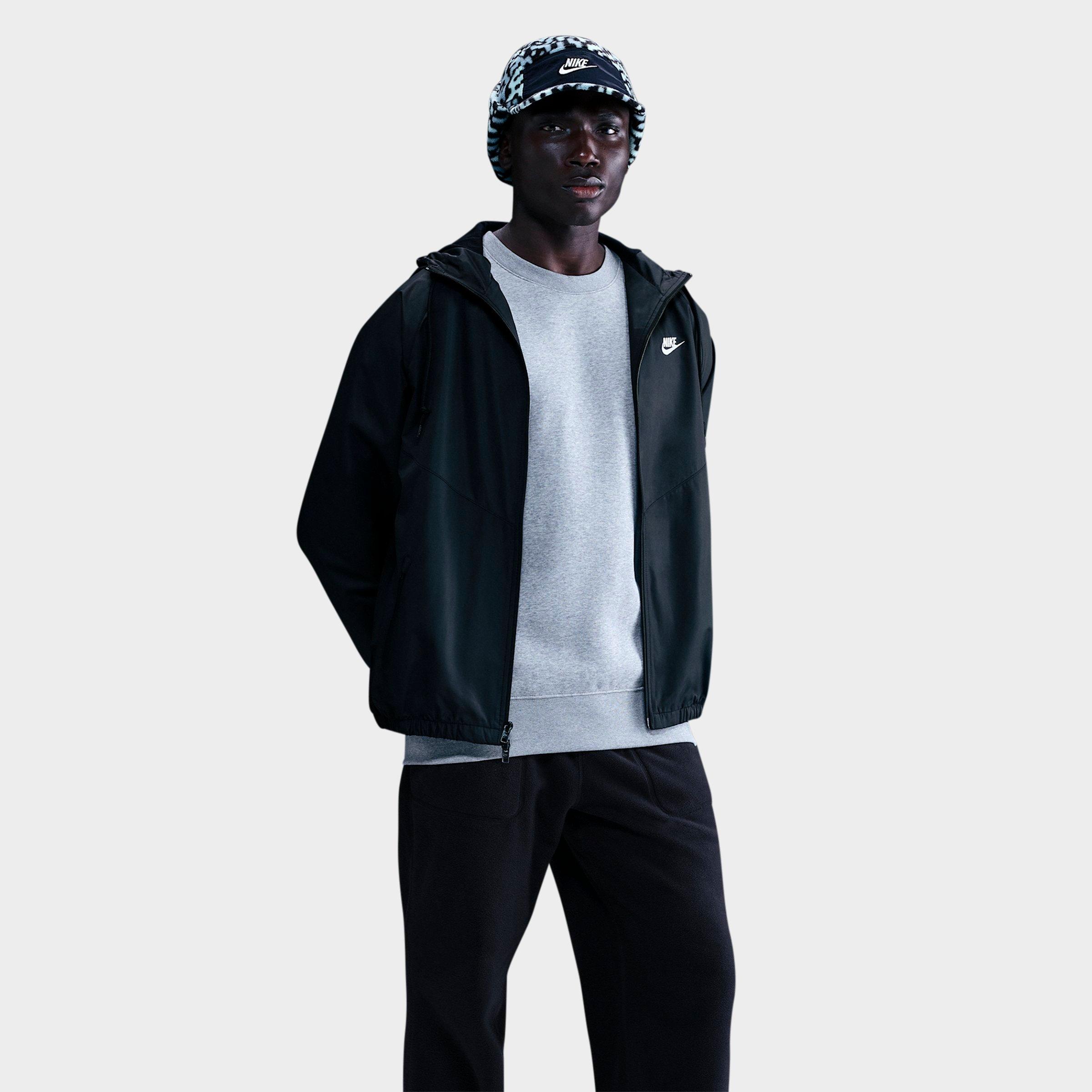 Click here for Nike Mens Windrunner Lined Jacket in Black/White S... prices