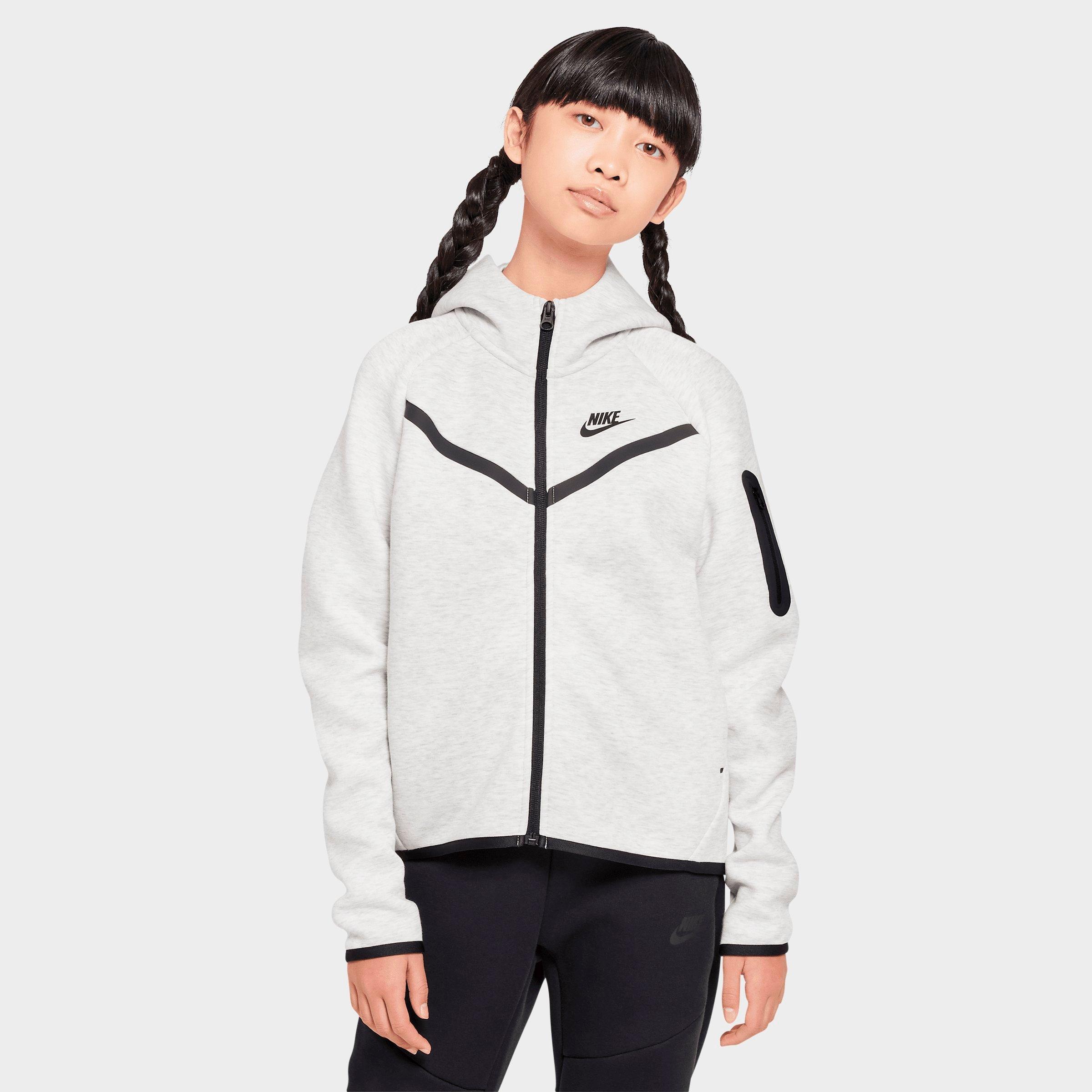 Click here for Nike Girls 7-16 Tech Fleece Long-Sleeve Full-Zip H... prices