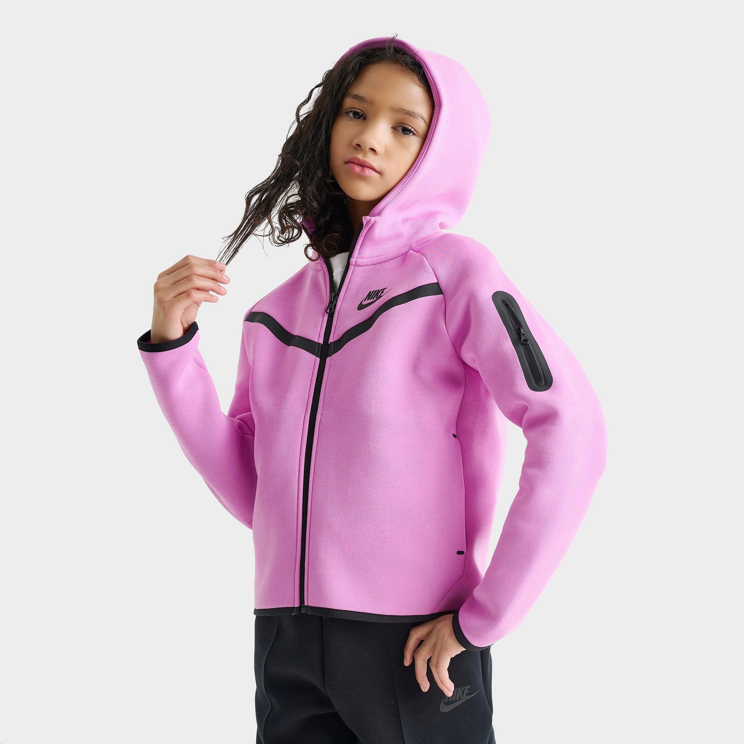 Click here for Nike Girls Sportswear Tech Fleece Full-Zip Hoodie... prices