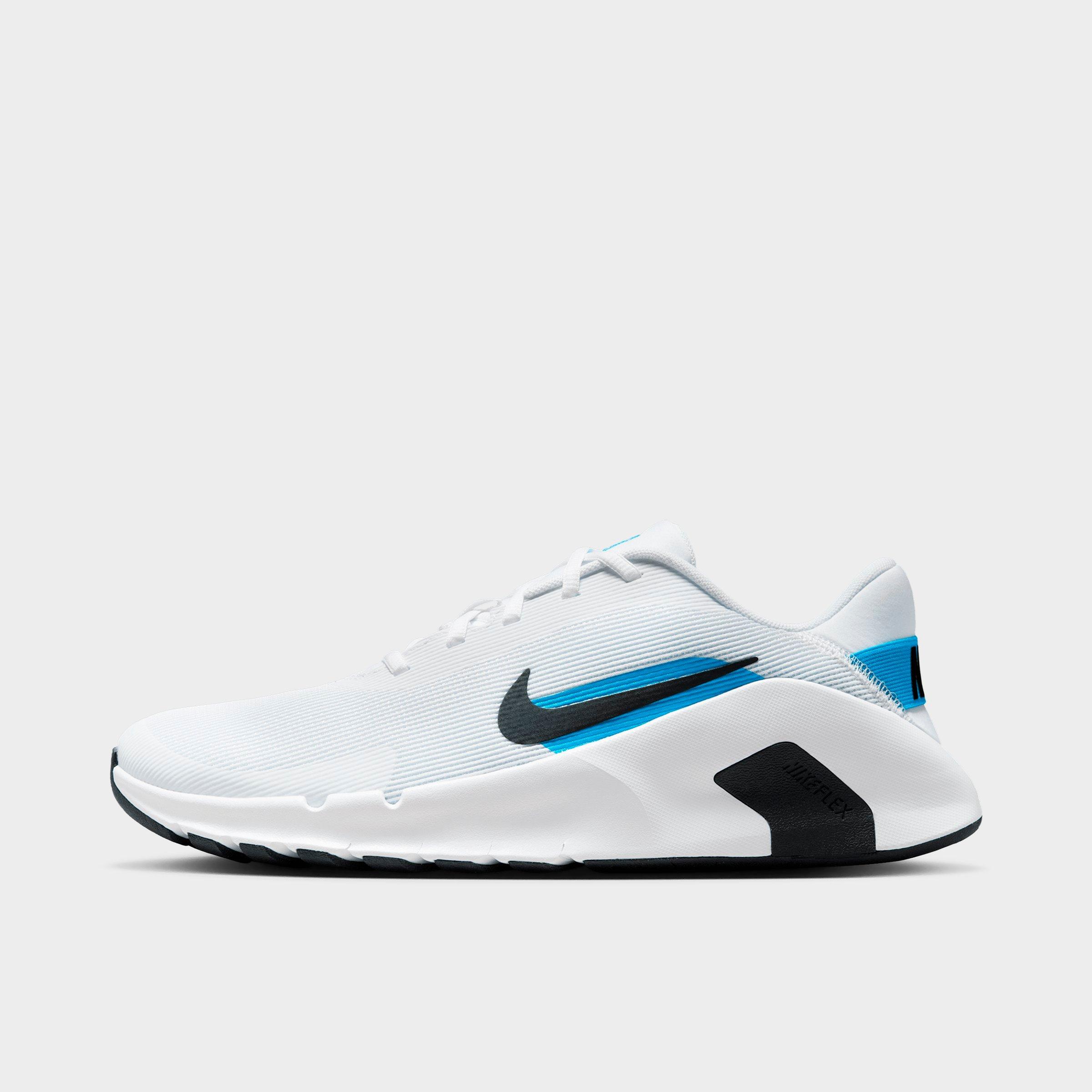Click here for Nike Mens Flex Train Training Shoes in White/Blue... prices