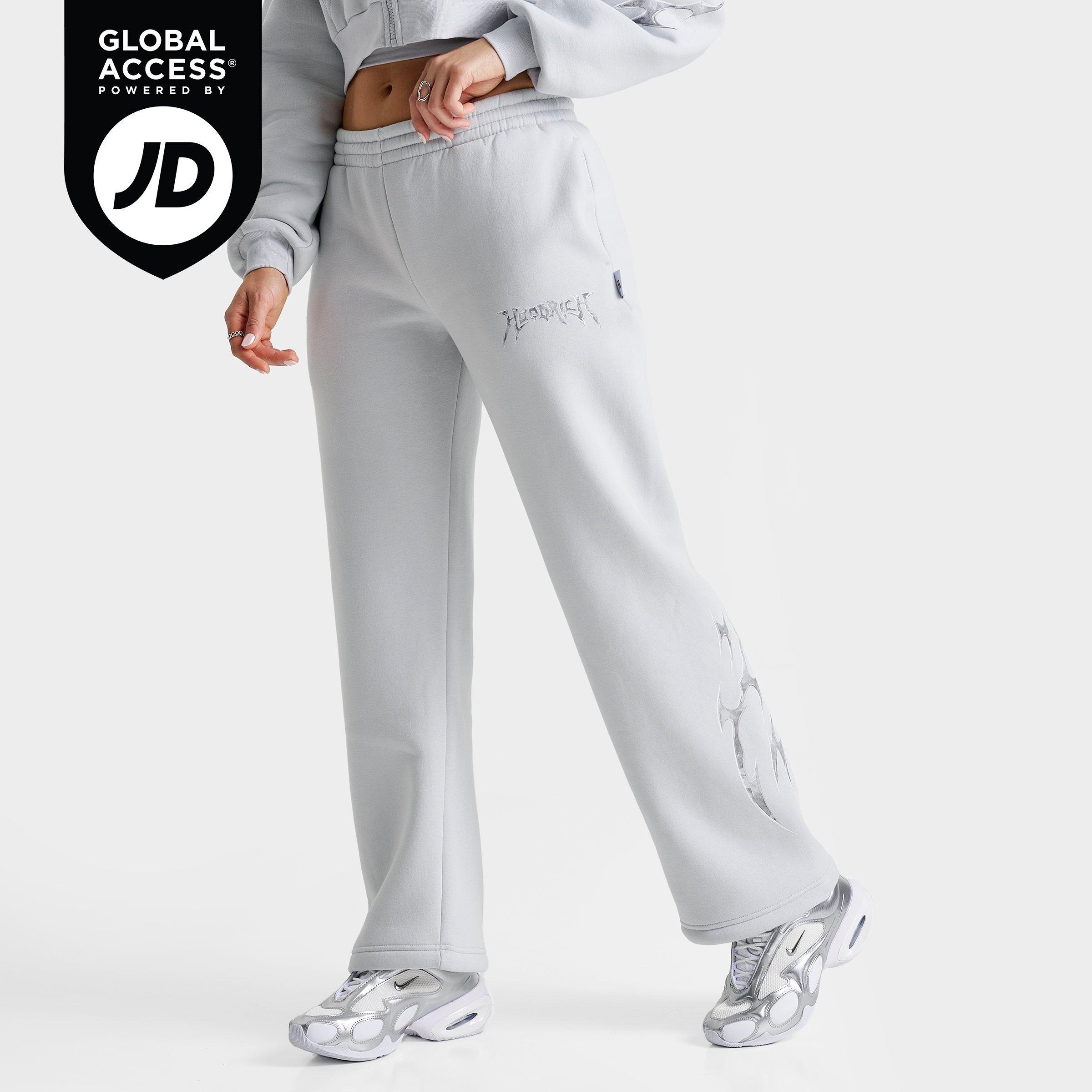 Click here for Hoodrich Womens Spark Wide-Leg Jogger Pants in Gre... prices