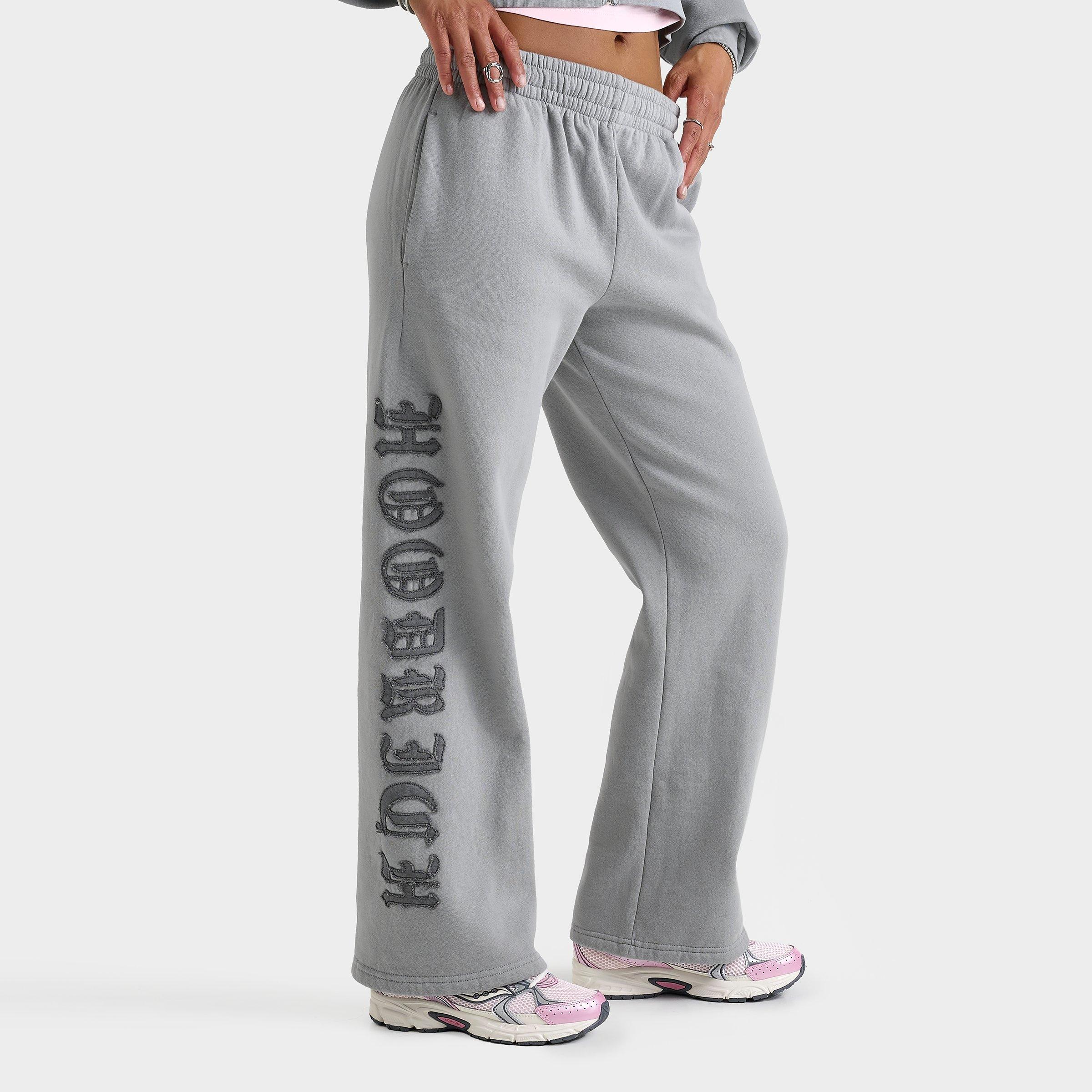 Click here for Hoodrich Womens Drea Wide Leg Sweatpants in Monume... prices