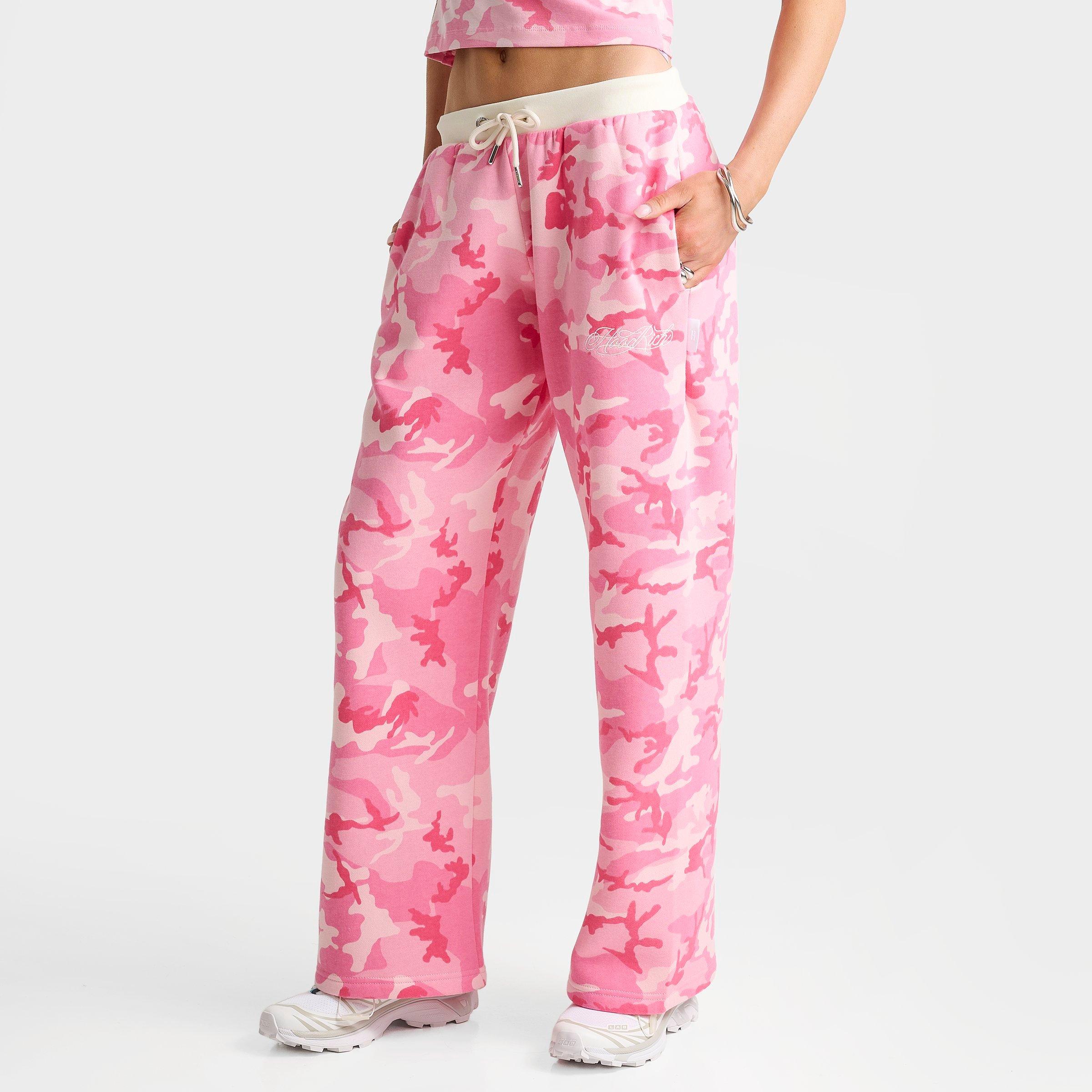 Click here for Hoodrich Womens Camo Script Low-Rise Wide Leg Pant... prices