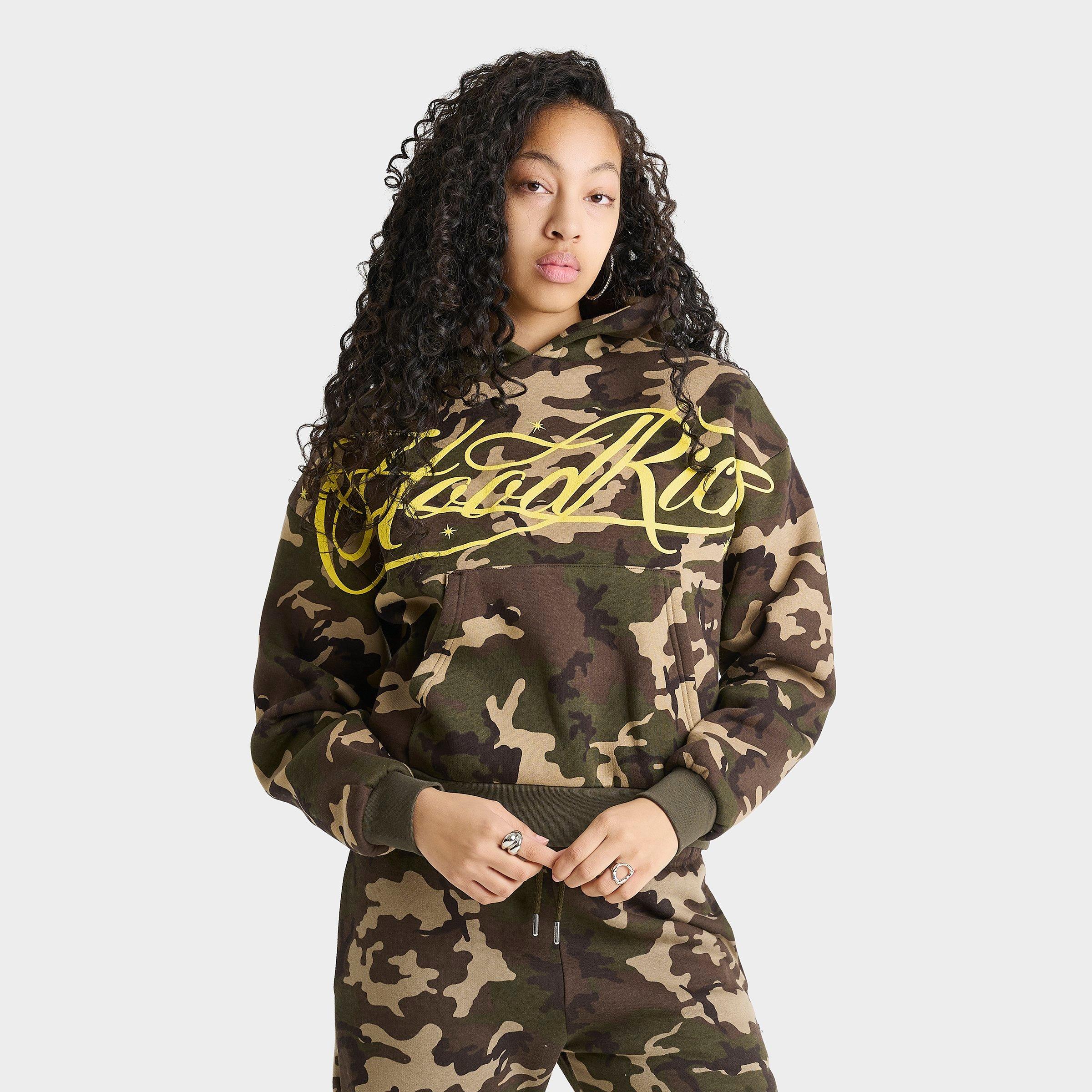 Click here for Hoodrich Womens Solace Pullover Hoodie in True Cam... prices