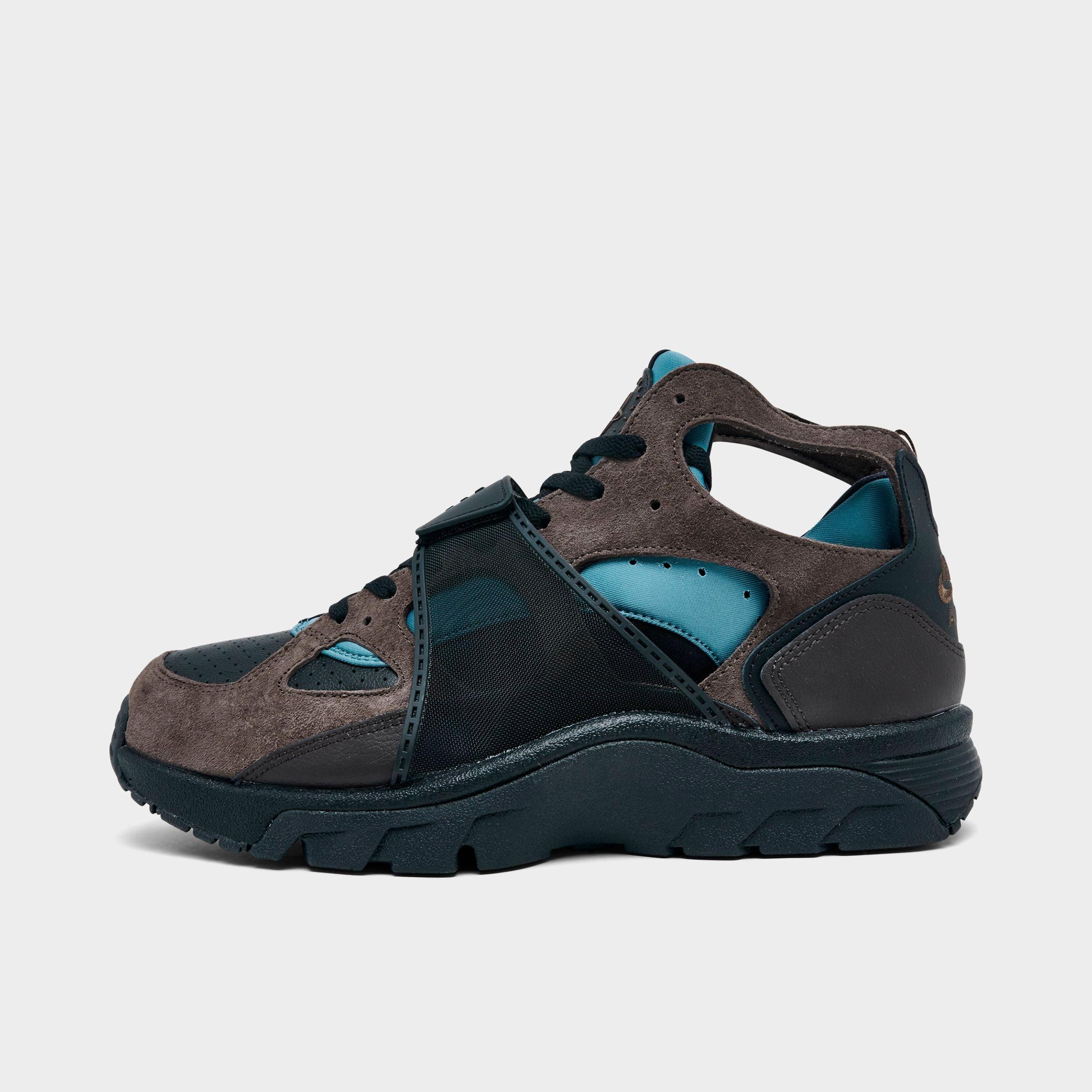Click here for Nike Mens Air Trainer Huarache Casual Shoes in Bla... prices