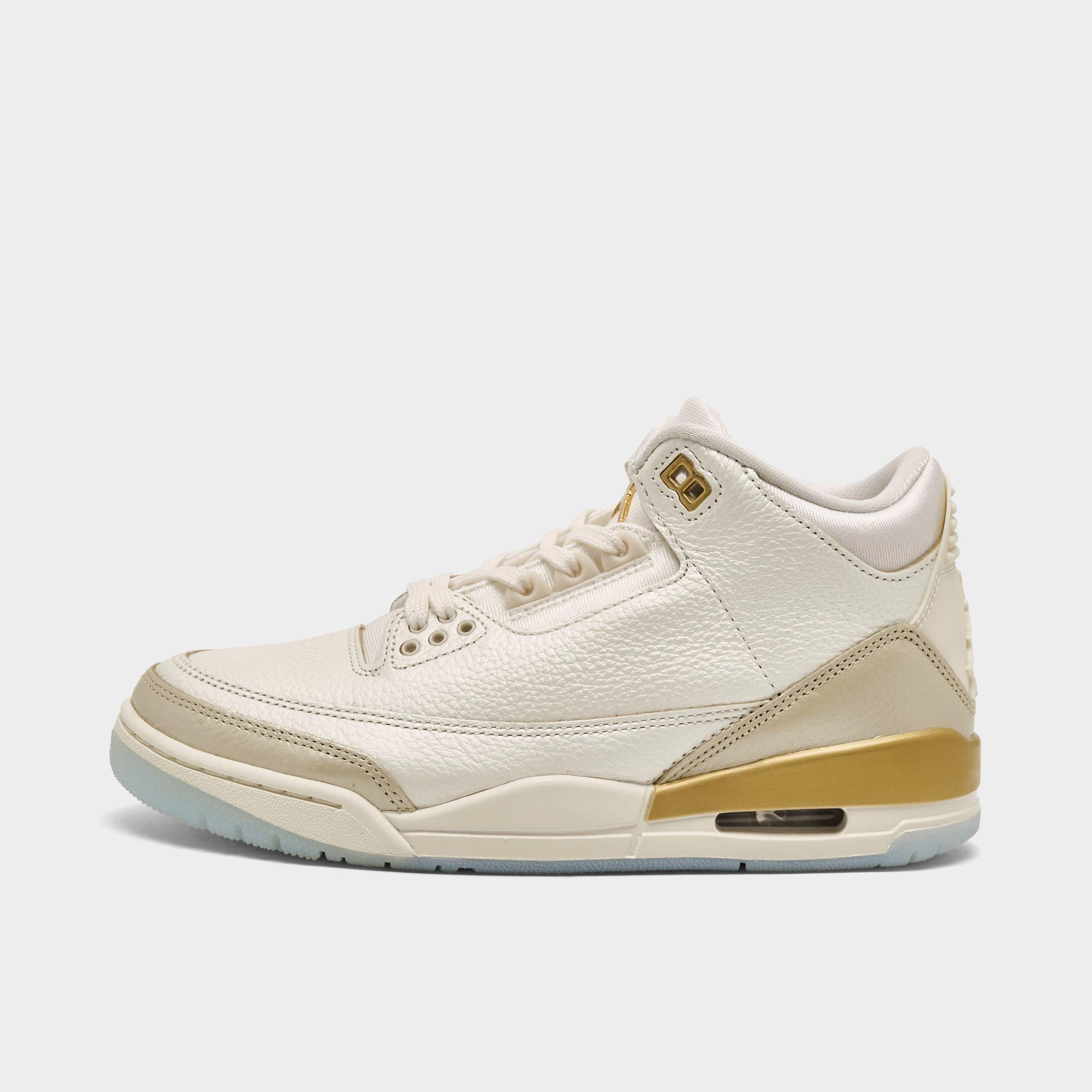 Click here for Jordan Womens Air Retro 3 Basketball Shoes in Sail... prices