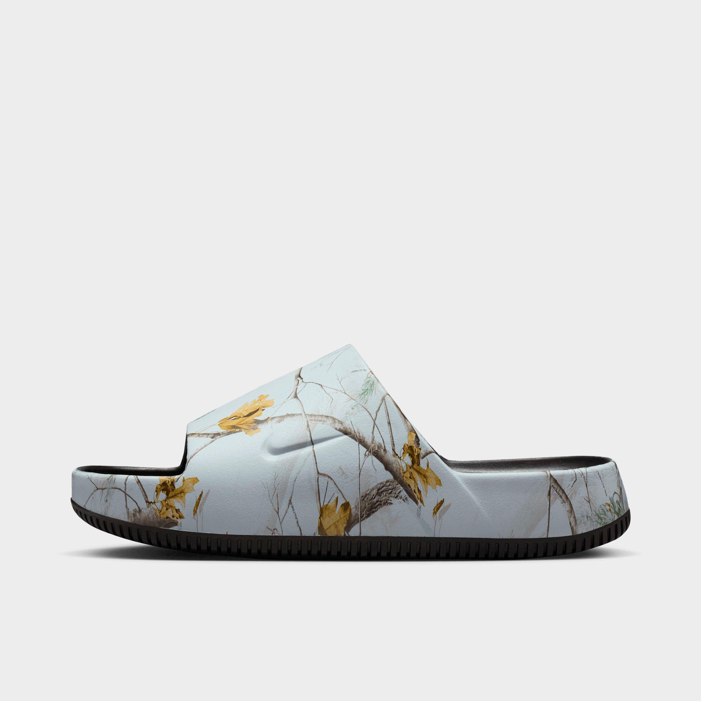 Click here for Nike Mens Calm RealTree Slide Sandals in Velvet Br... prices