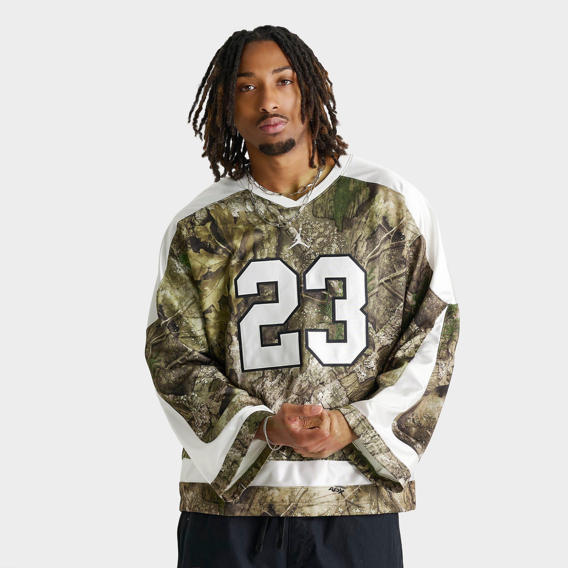 Click here for Jordan Mens Brooklyn Realtree Hockey Jersey in Med... prices