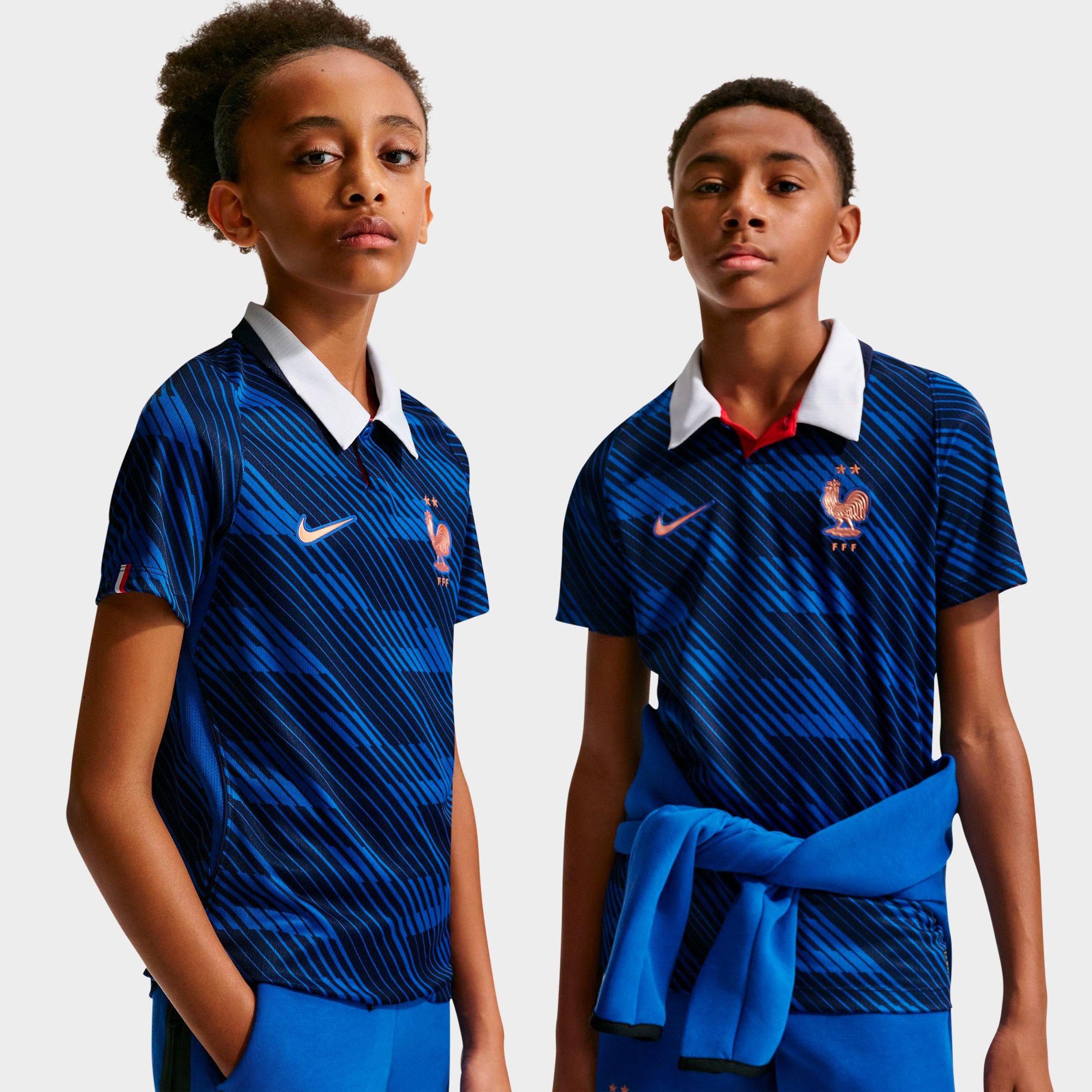 Click here for Nike Big Kids France 26 Stadium Home Dri-FIT Repli... prices