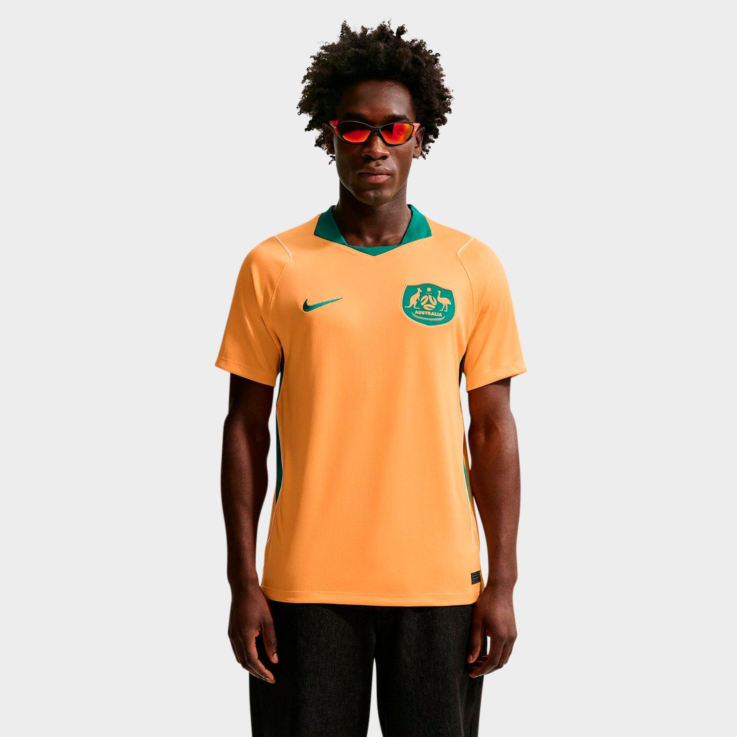 Click here for Nike Mens Australia 2026 Stadium Home Dri-FIT Repl... prices