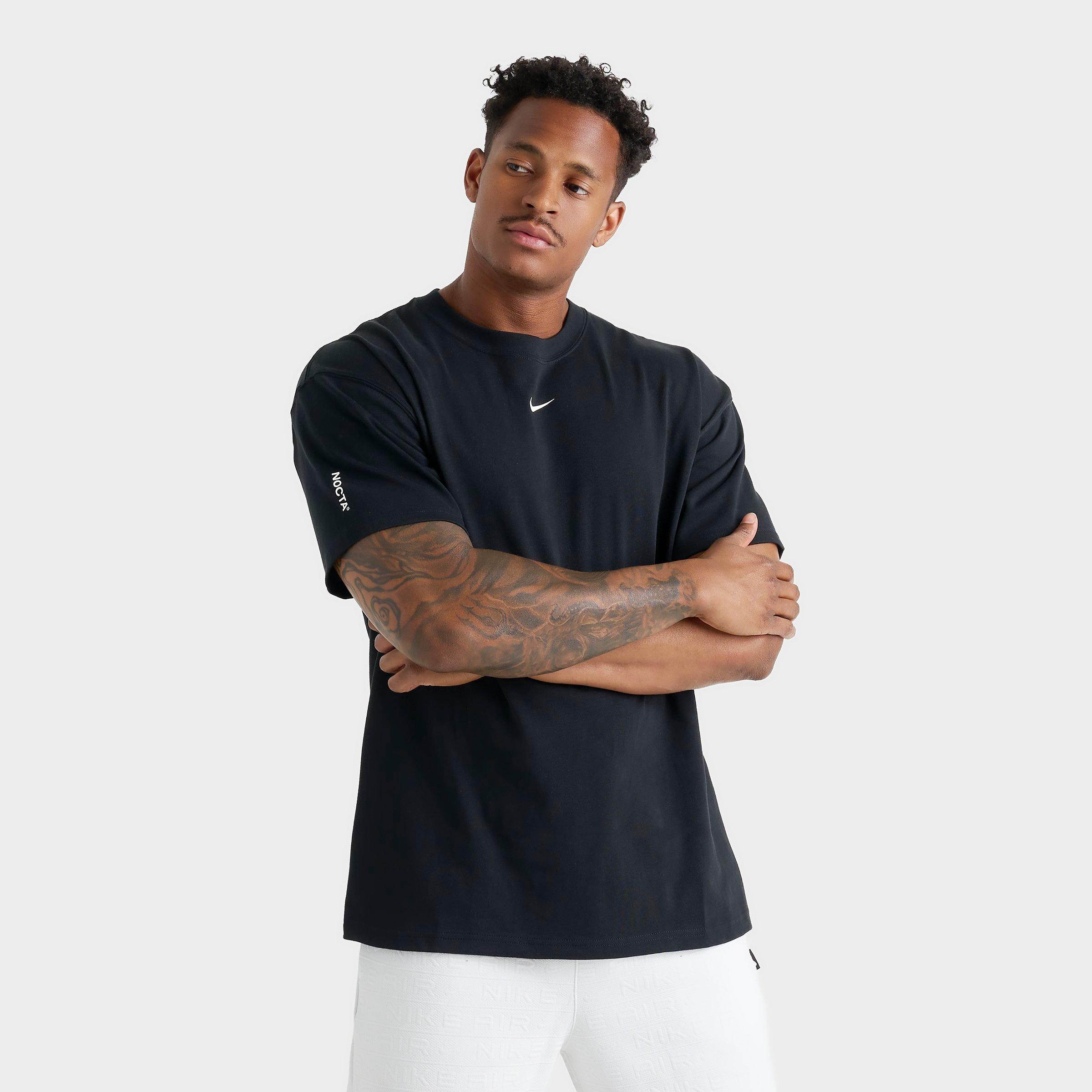 Click here for Nike Mens NOCTA NRG 2 T-Shirt in Black/White Size:... prices