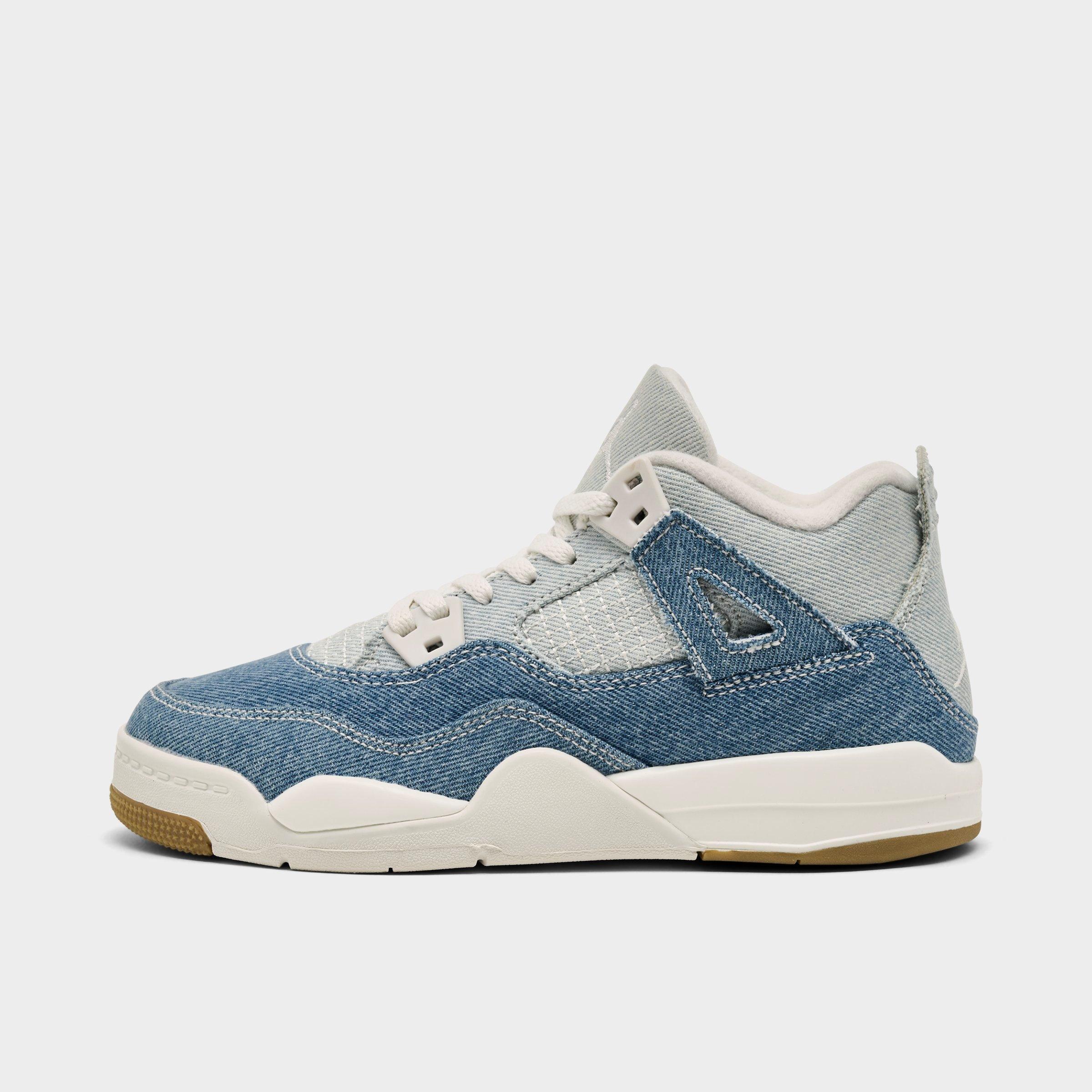 Click here for Jordan Little Kids Air Retro 4 Textile Basketball... prices