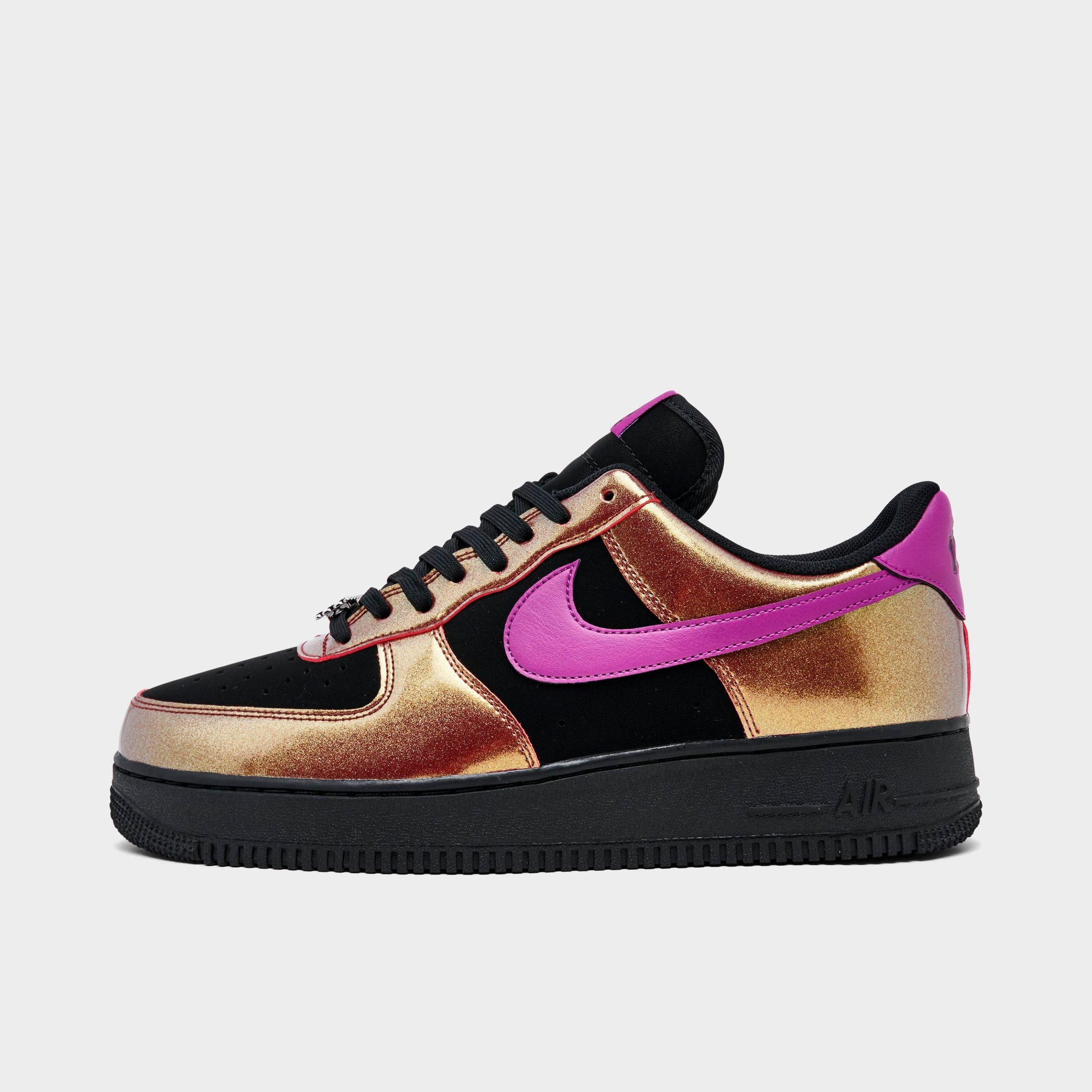 Click here for Nike Mens Air Force 1 07 LV8 SE Glam Casual Shoes... prices