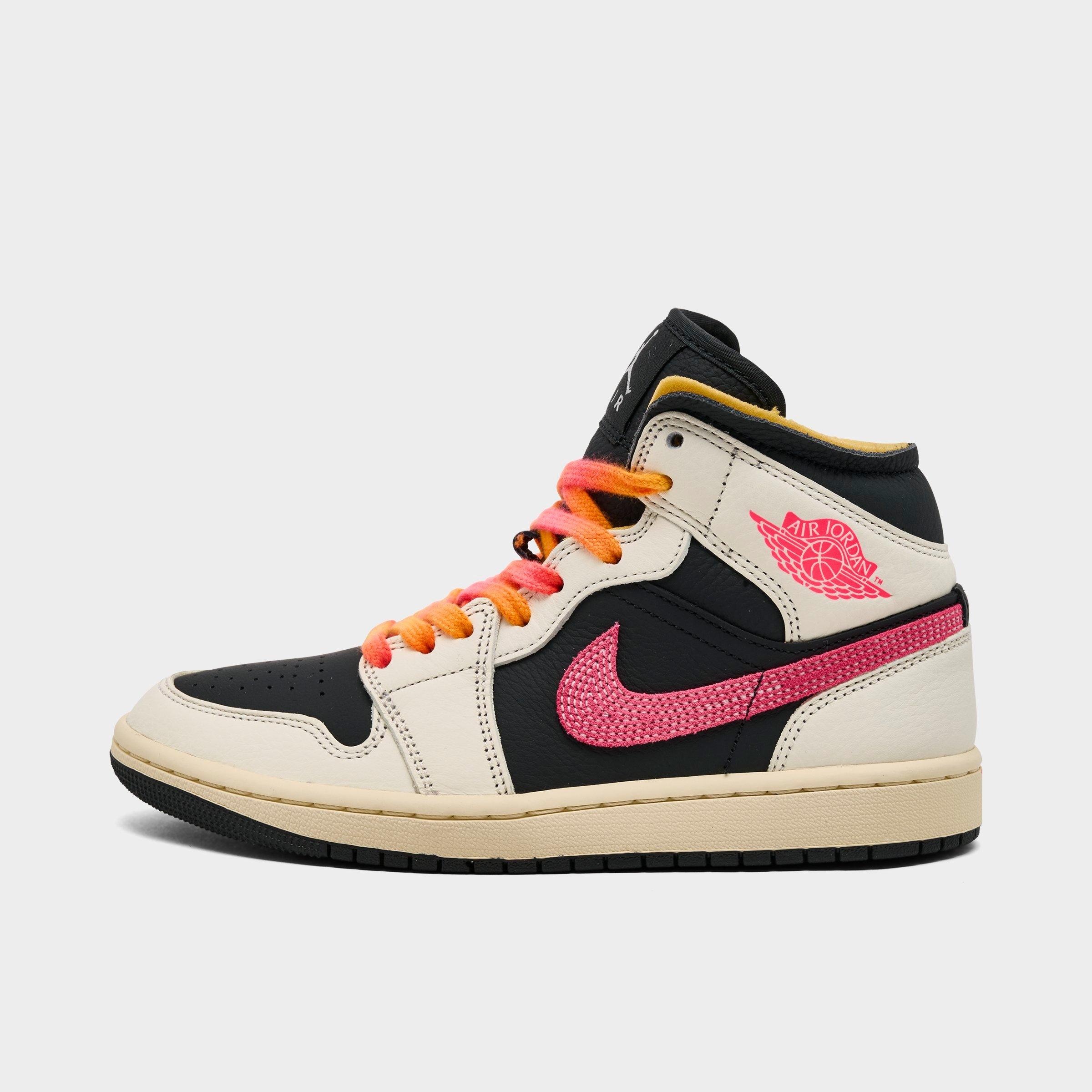 Click here for Jordan Womens Air Mid SE Edge Casual Shoes in Pale... prices