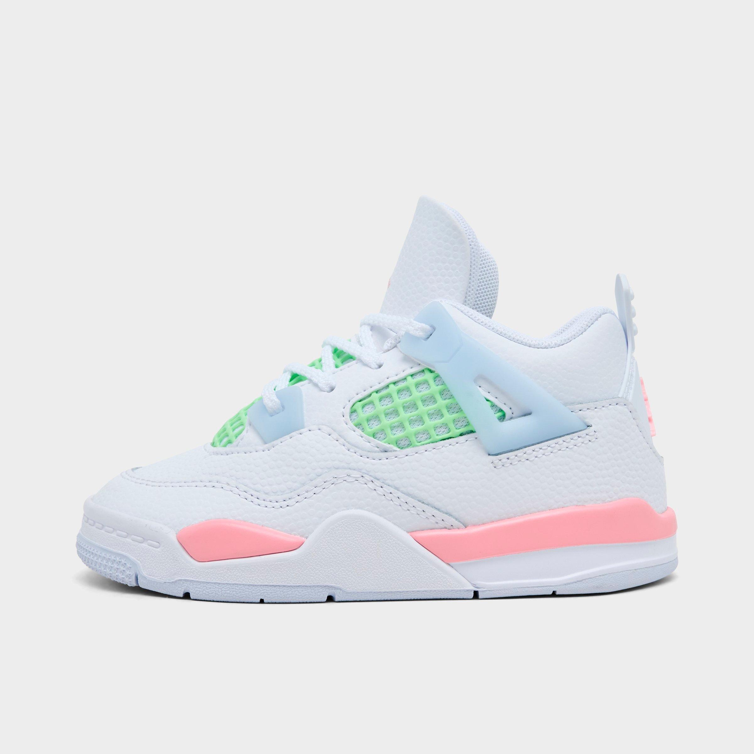 Click here for Jordan Girls Toddler Air Retro 4 Basketball Shoes... prices