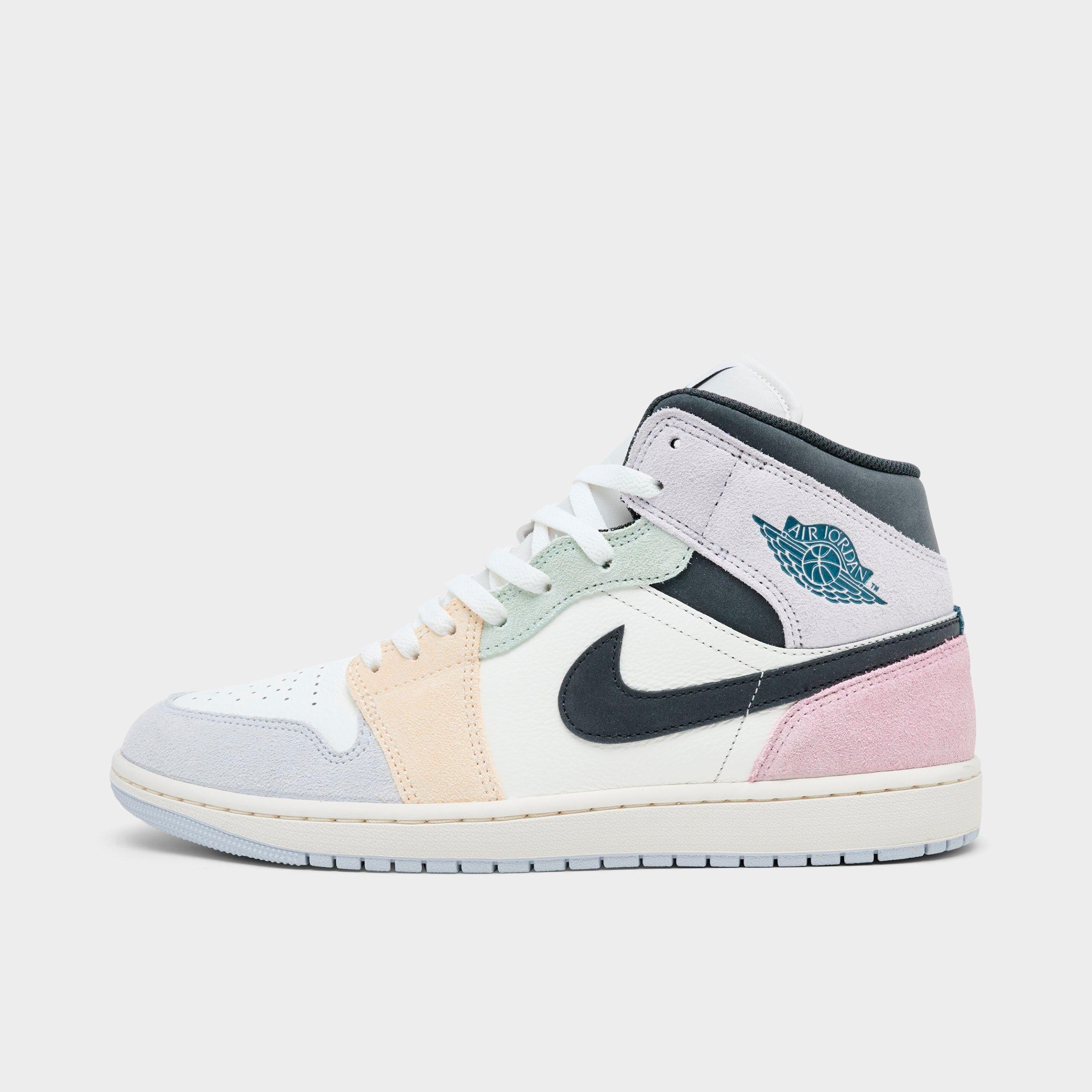 Click here for Jordan Mens Air Retro 1 Mid SE Casual Shoes in Sai... prices