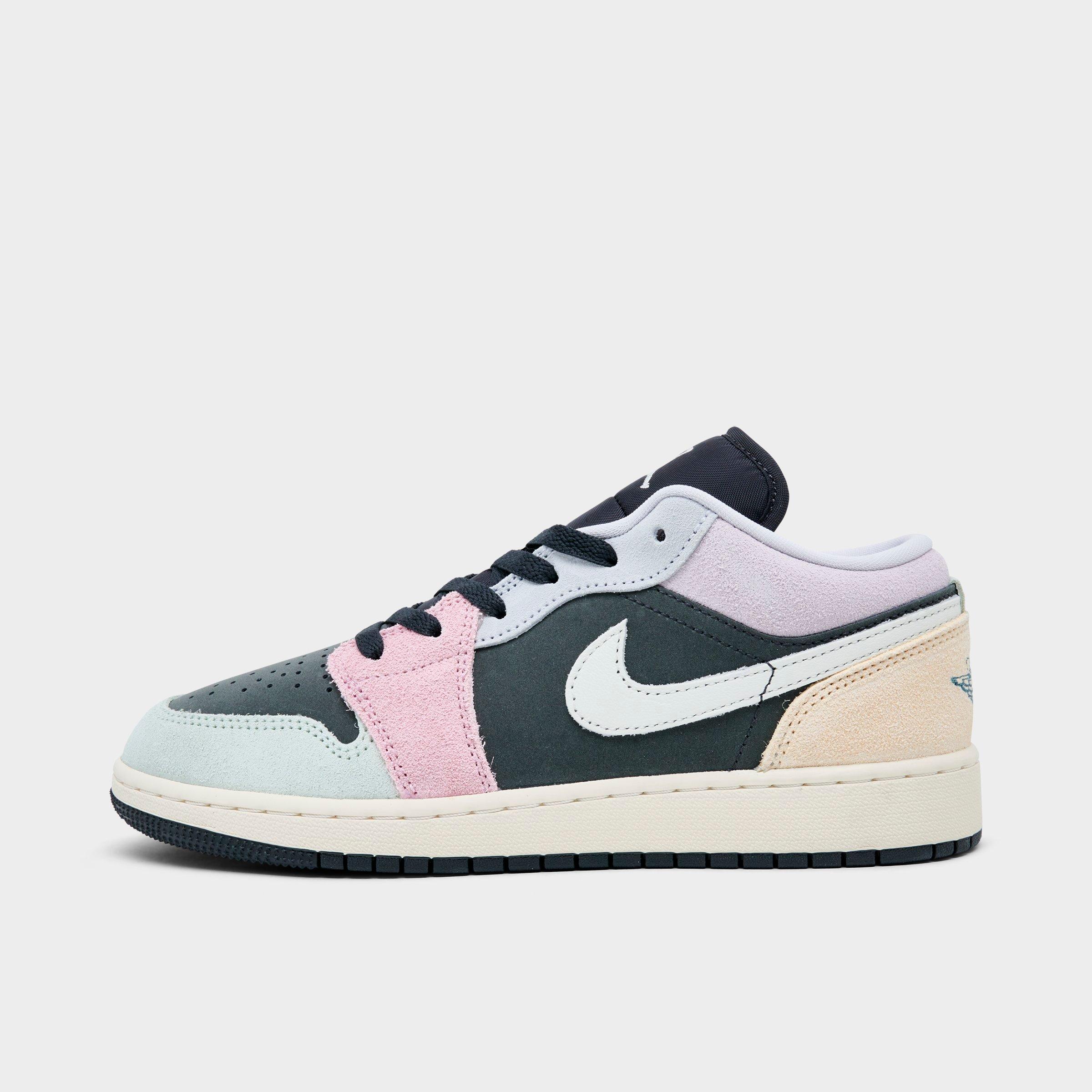 Click here for Jordan Big Kids Air Retro 1 Low SE Casual Shoes in... prices