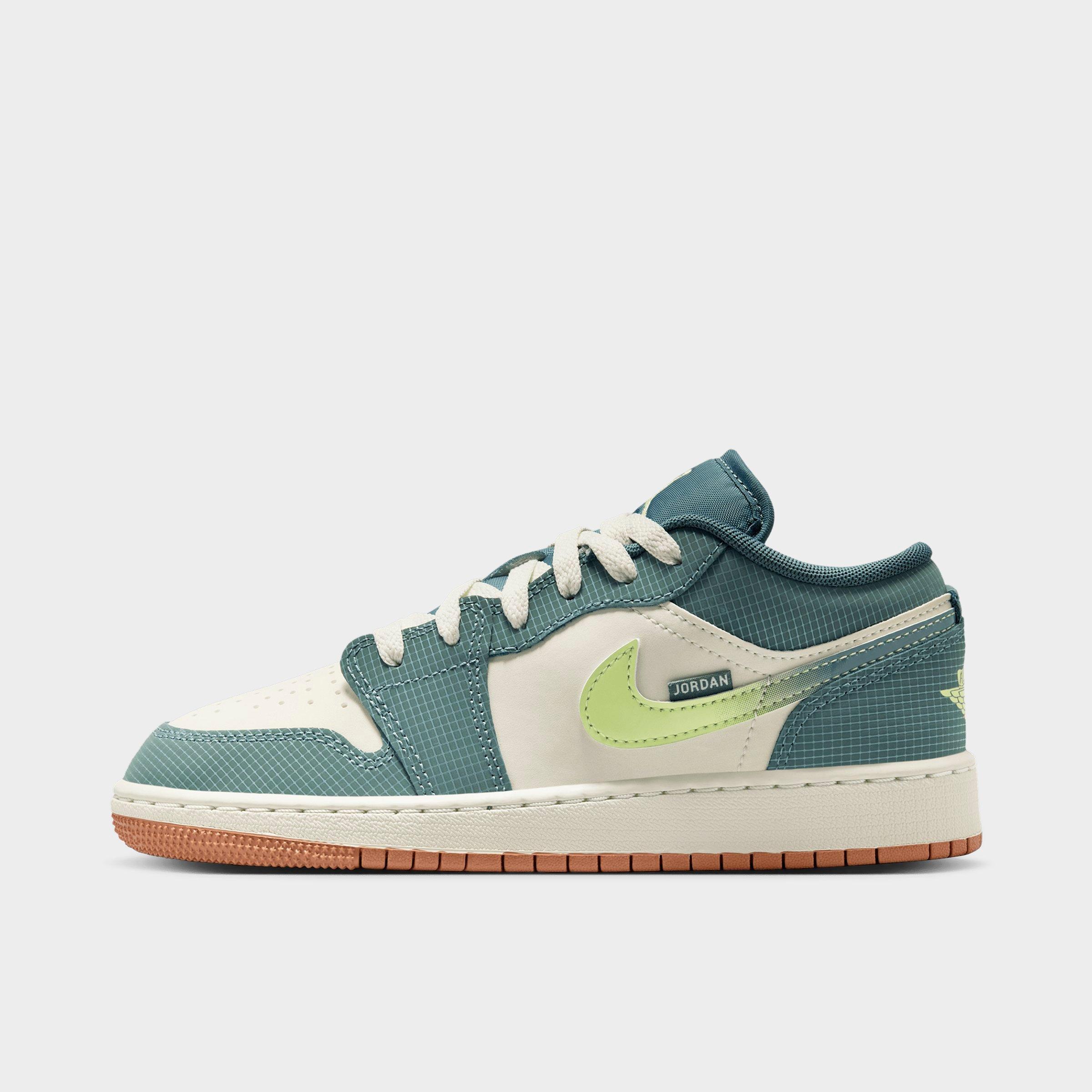 Click here for Jordan Big Kids Air Retro 1 Low SE Casual Shoes in... prices