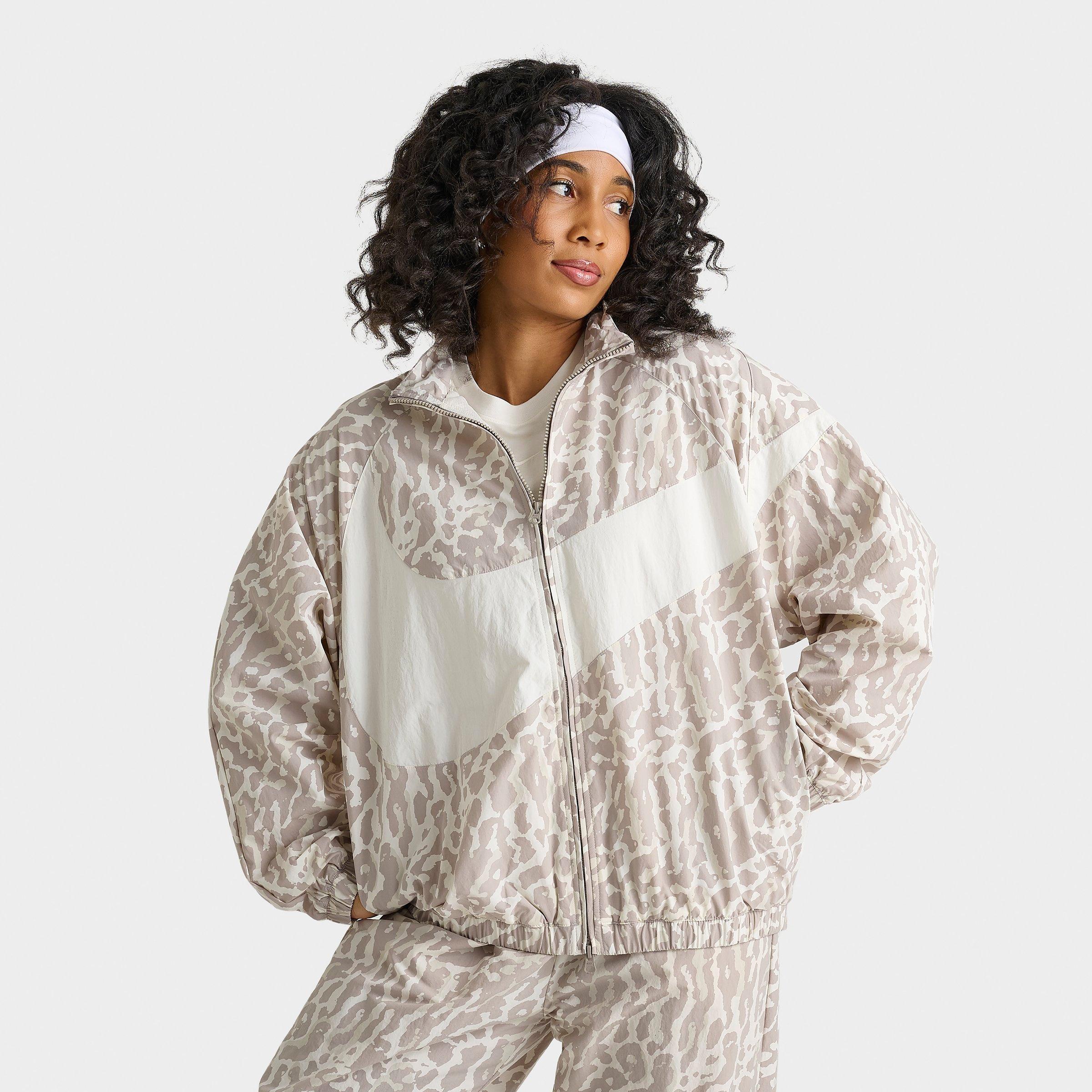 Click here for Nike Womens Long Sleeve Jacket - College Grey/Sail prices