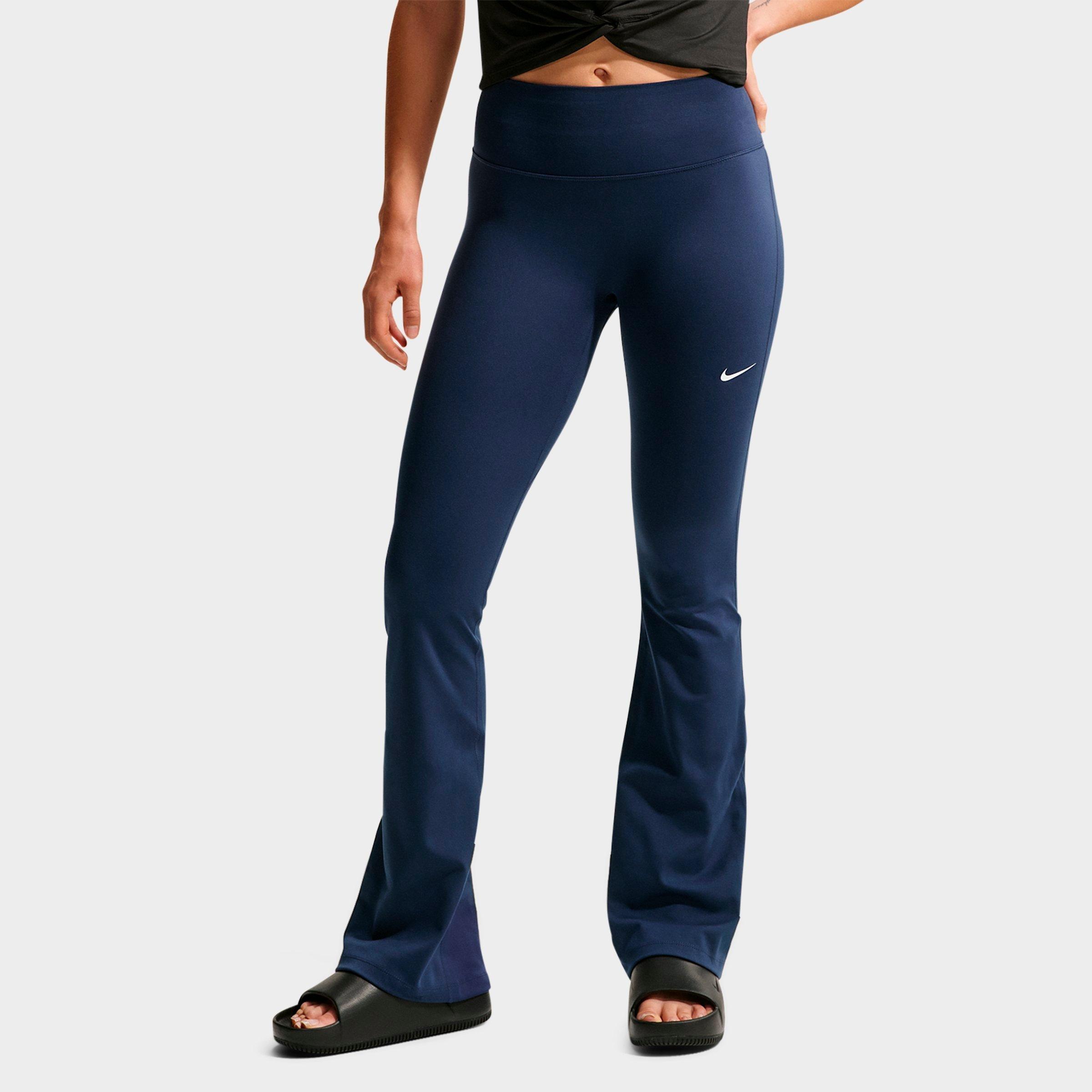 Click here for Nike Womens One High-Waisted Flared Leggings in Mi... prices