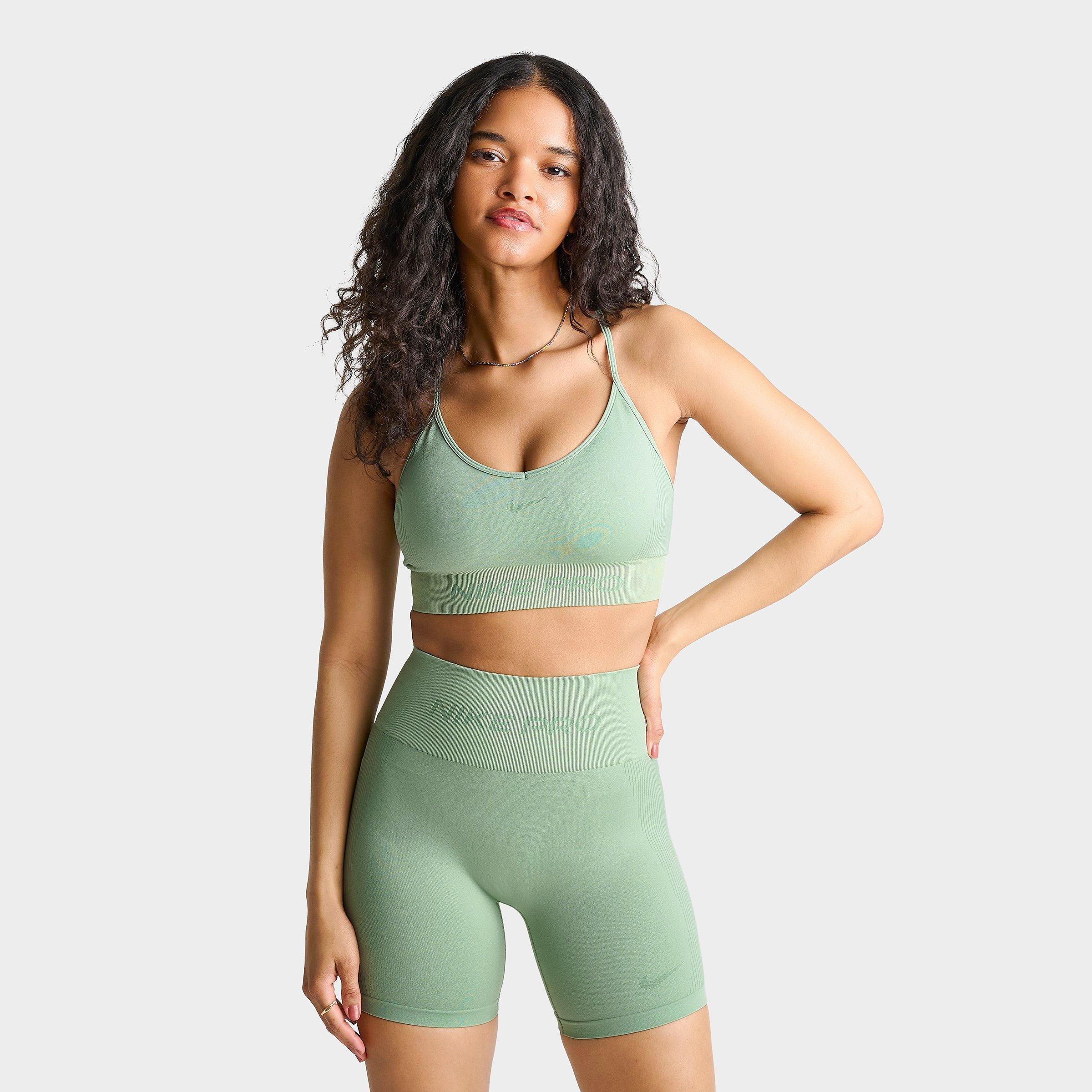 Click here for Nike Womens Pro Seamless Light-Support Padded Spor... prices