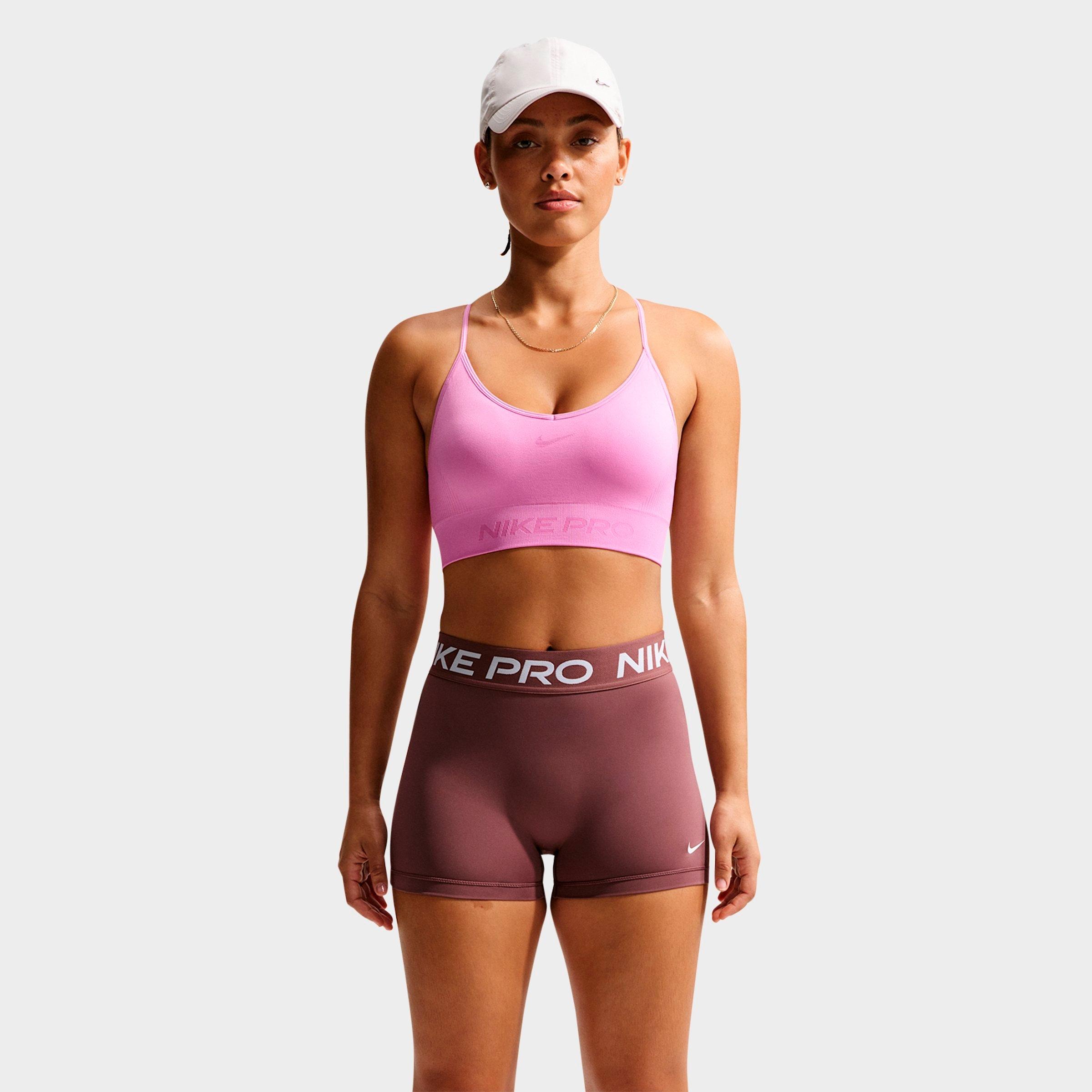Click here for Nike Womens Pro Seamless Light-Support Padded Spor... prices