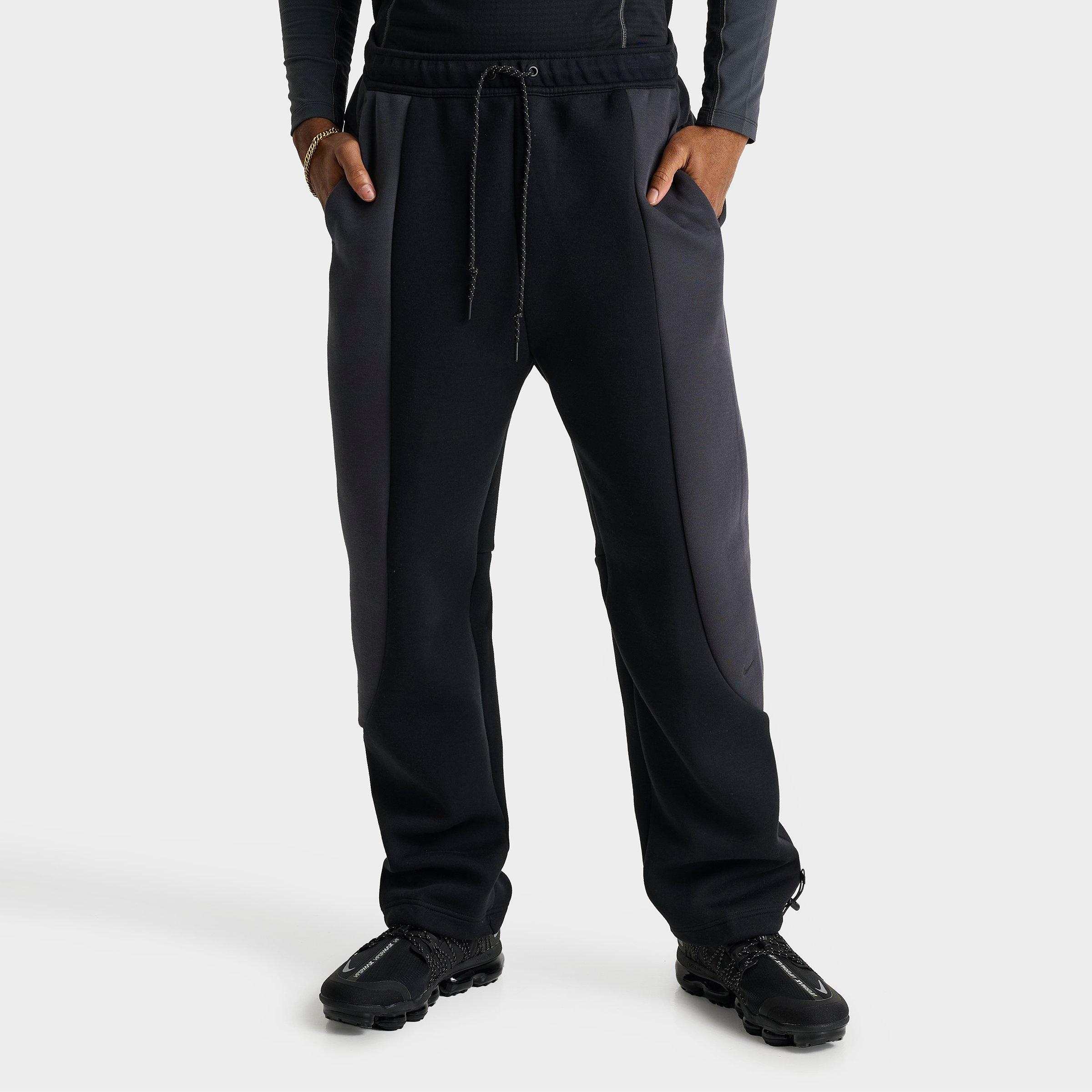 Click here for Nike Mens Tech Fleece Pro Open Hem Pants in Black/... prices
